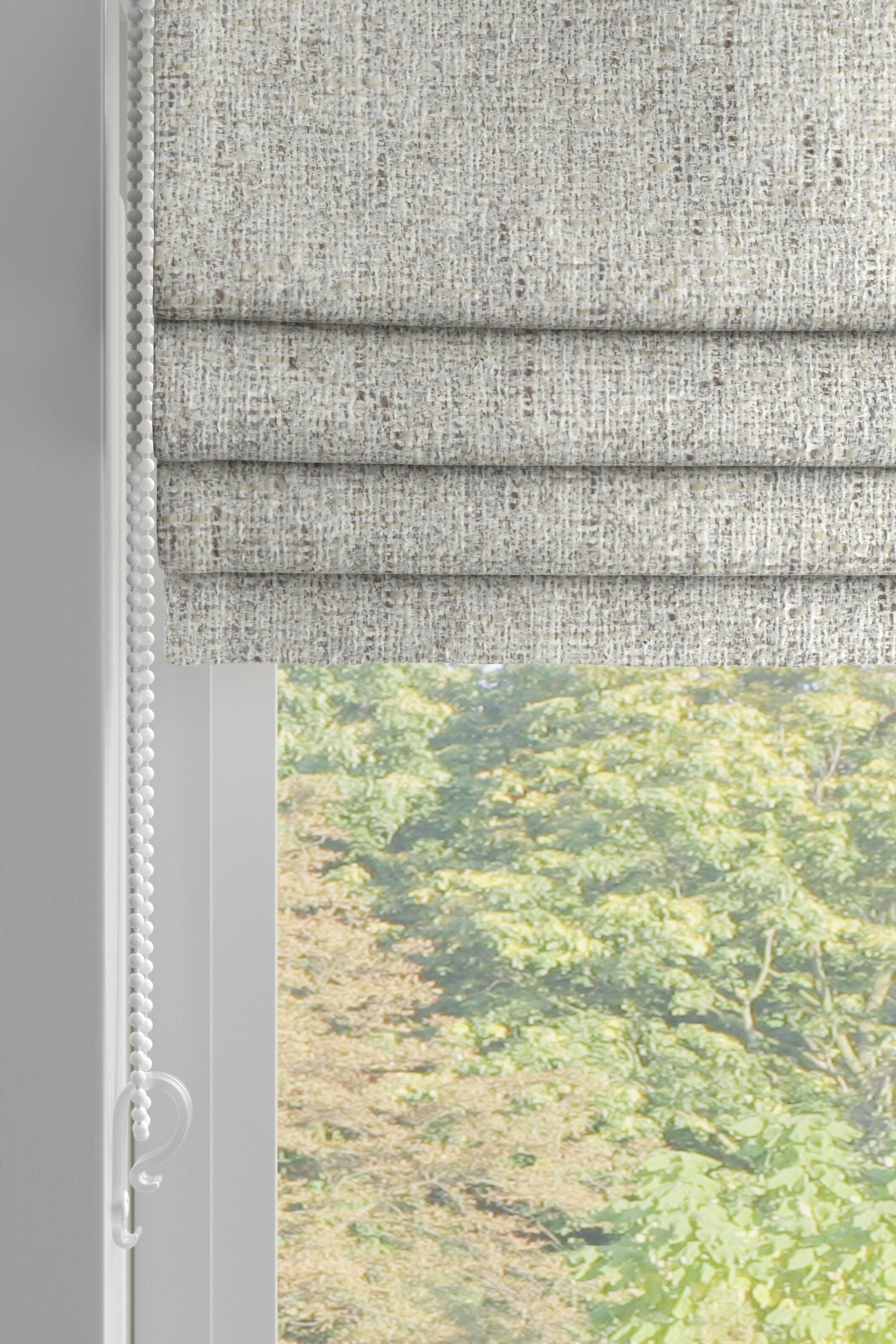 Buy Natural Textured Made to Measure Roman Blinds from the Next UK ...