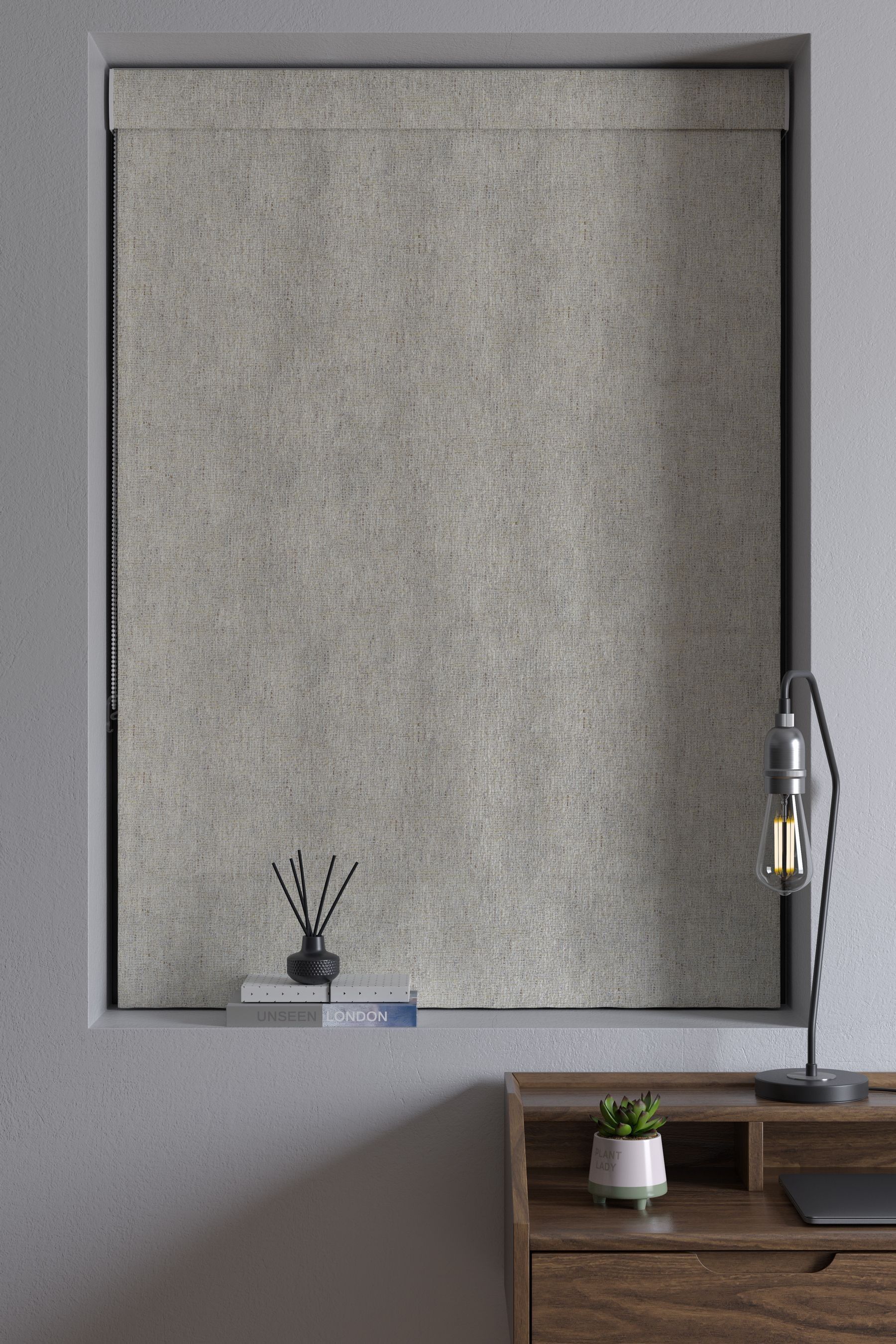 Buy Natural Textured Made to Measure Roman Blinds from the Next UK ...