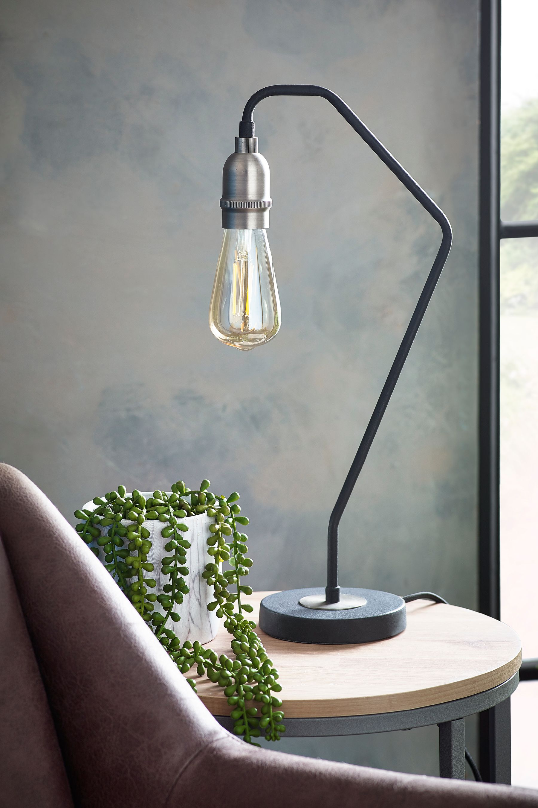 Buy Black Brooklyn Table Lamp from the Next UK online shop