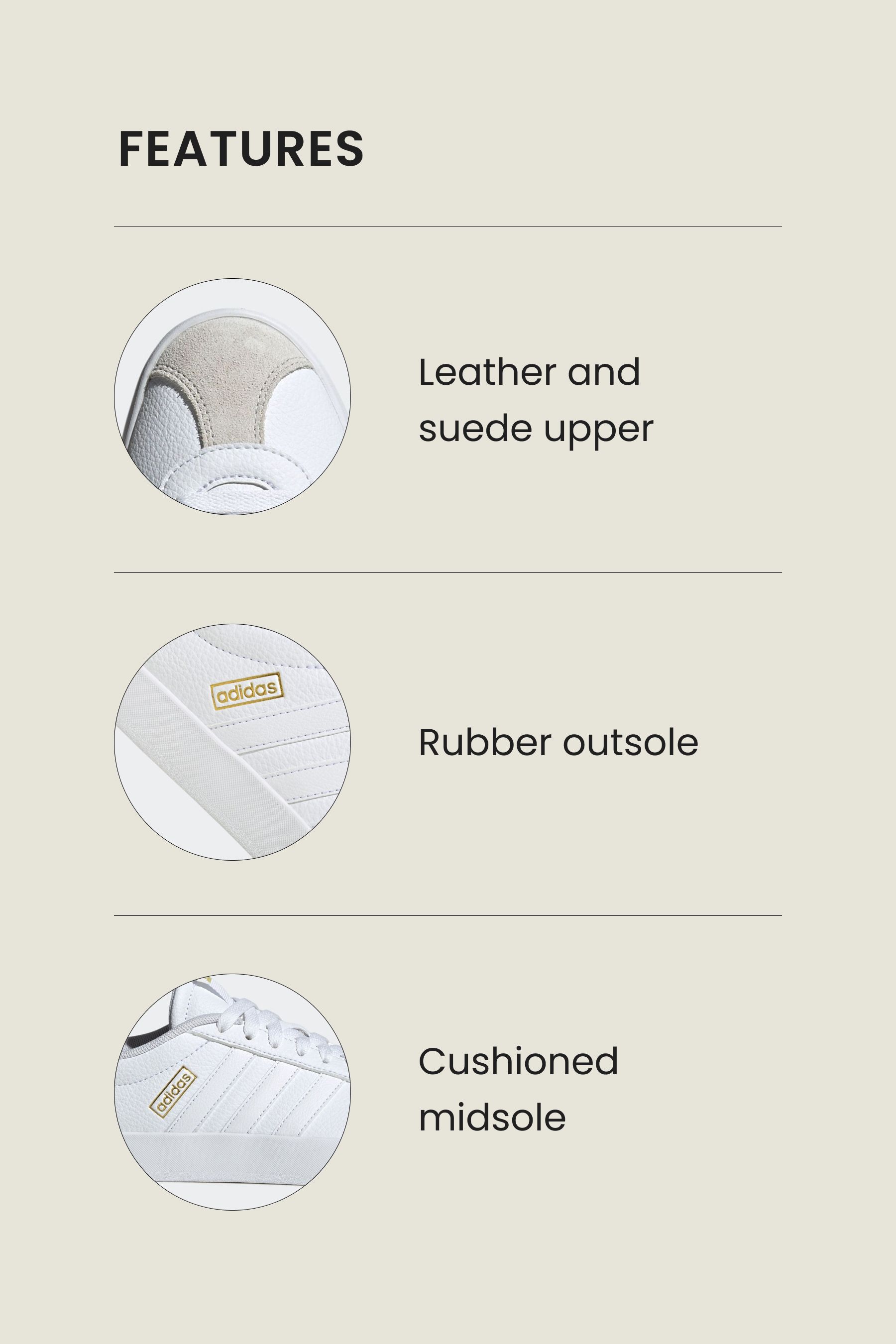 Buy adidas White VL Court 3.0 Trainers from the Next UK online shop