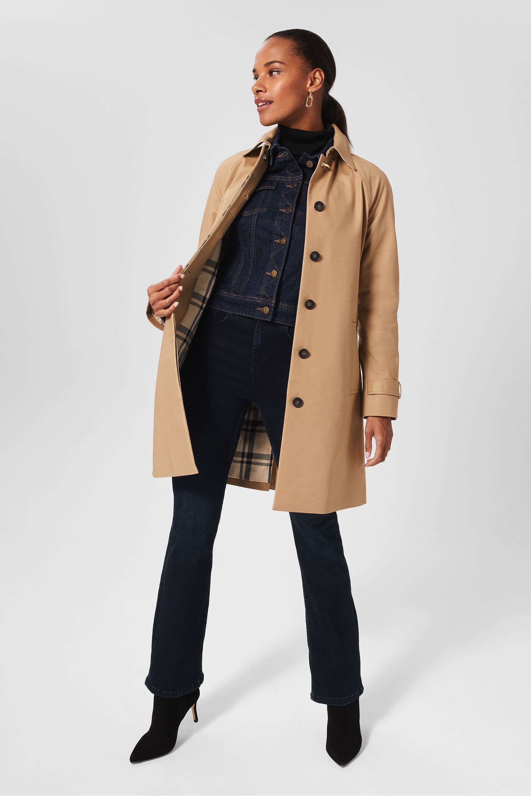Buy Hobbs Brown Vivienne Trench Coat from the Next UK online shop