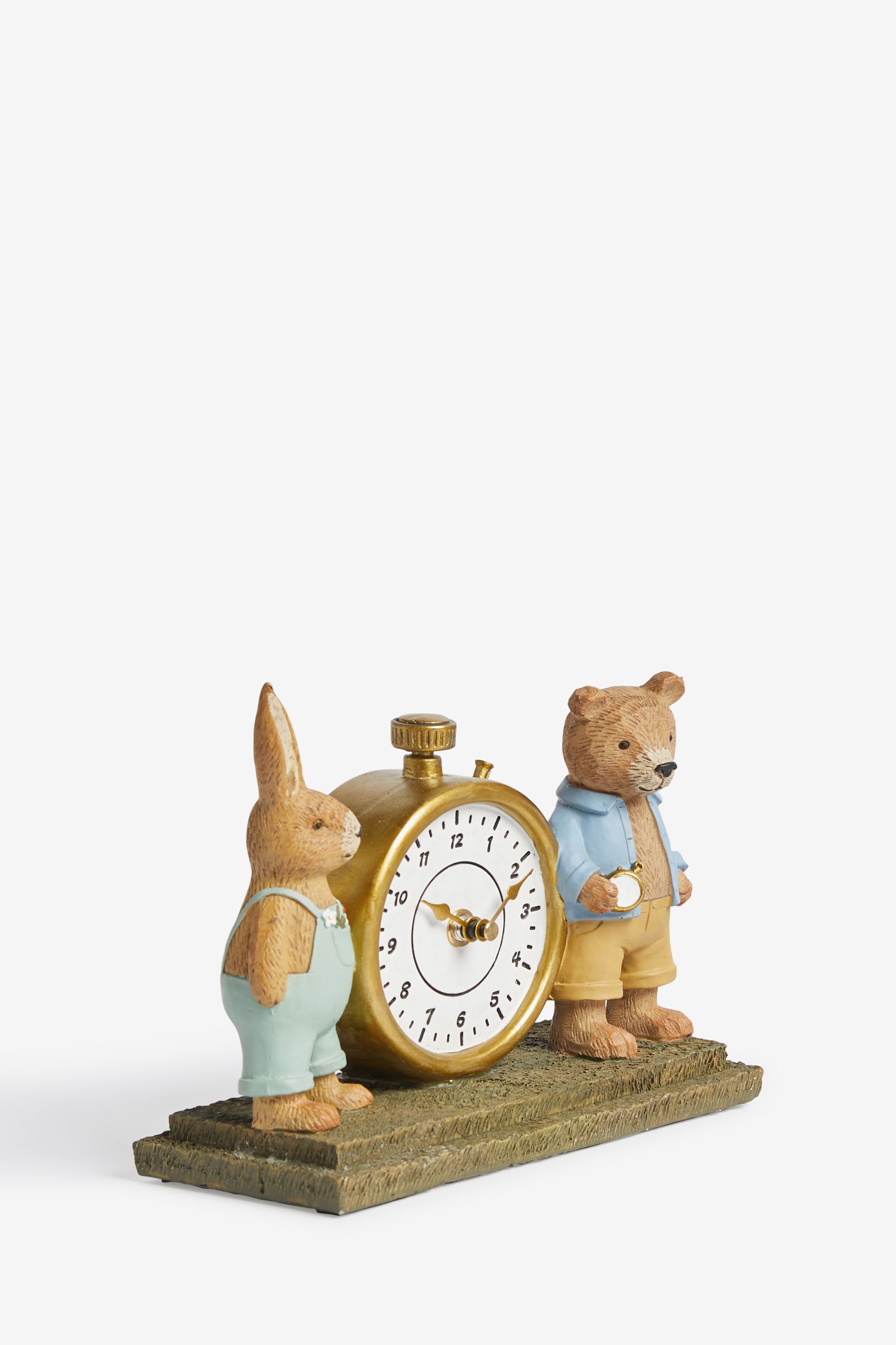 Buy Multi Rosie Rabbit and Bertie Bear Mantel Clock from the Next UK ...