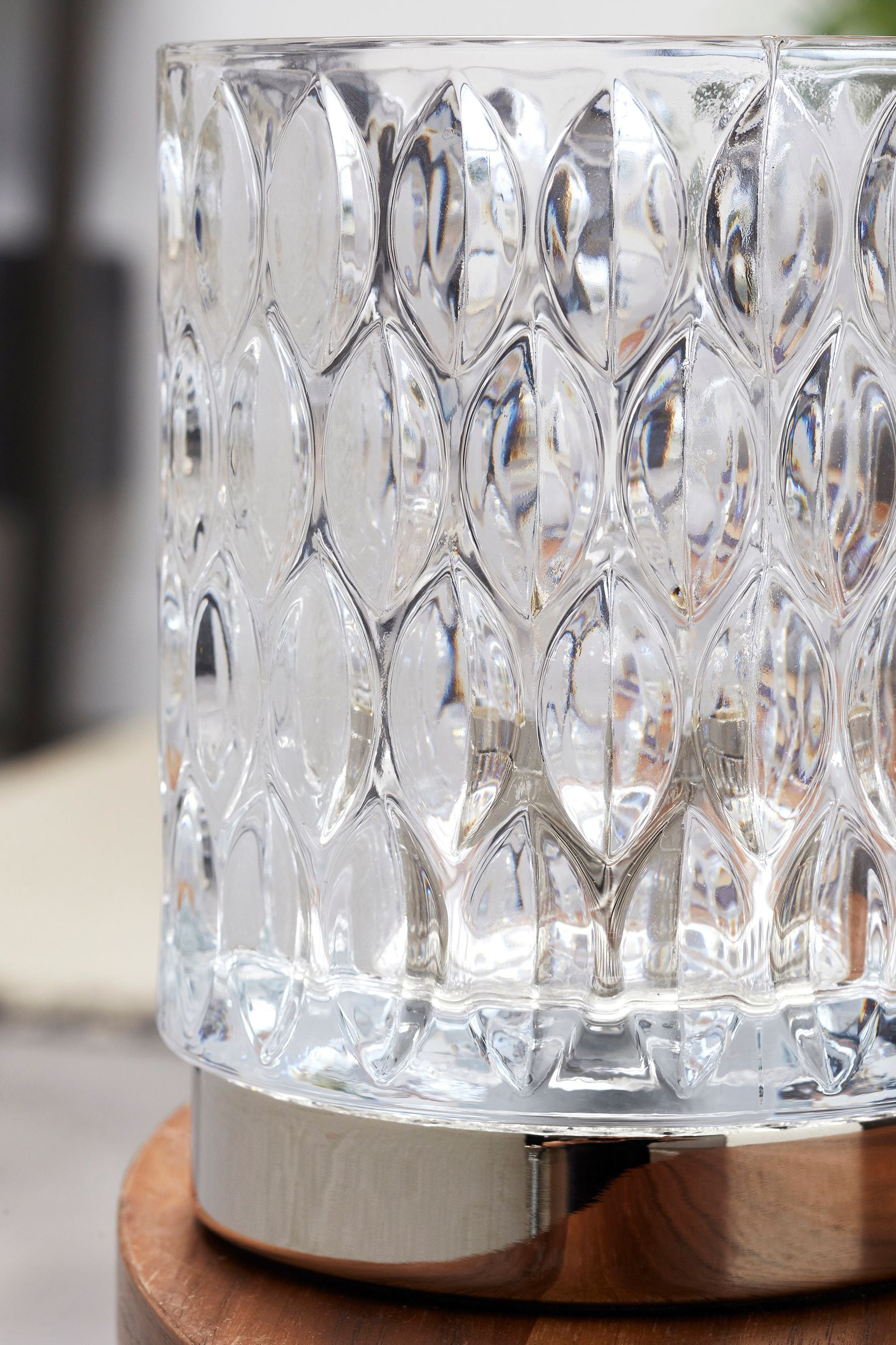 Buy Chrome Cleo Touch Table Lamp from the Next UK online shop