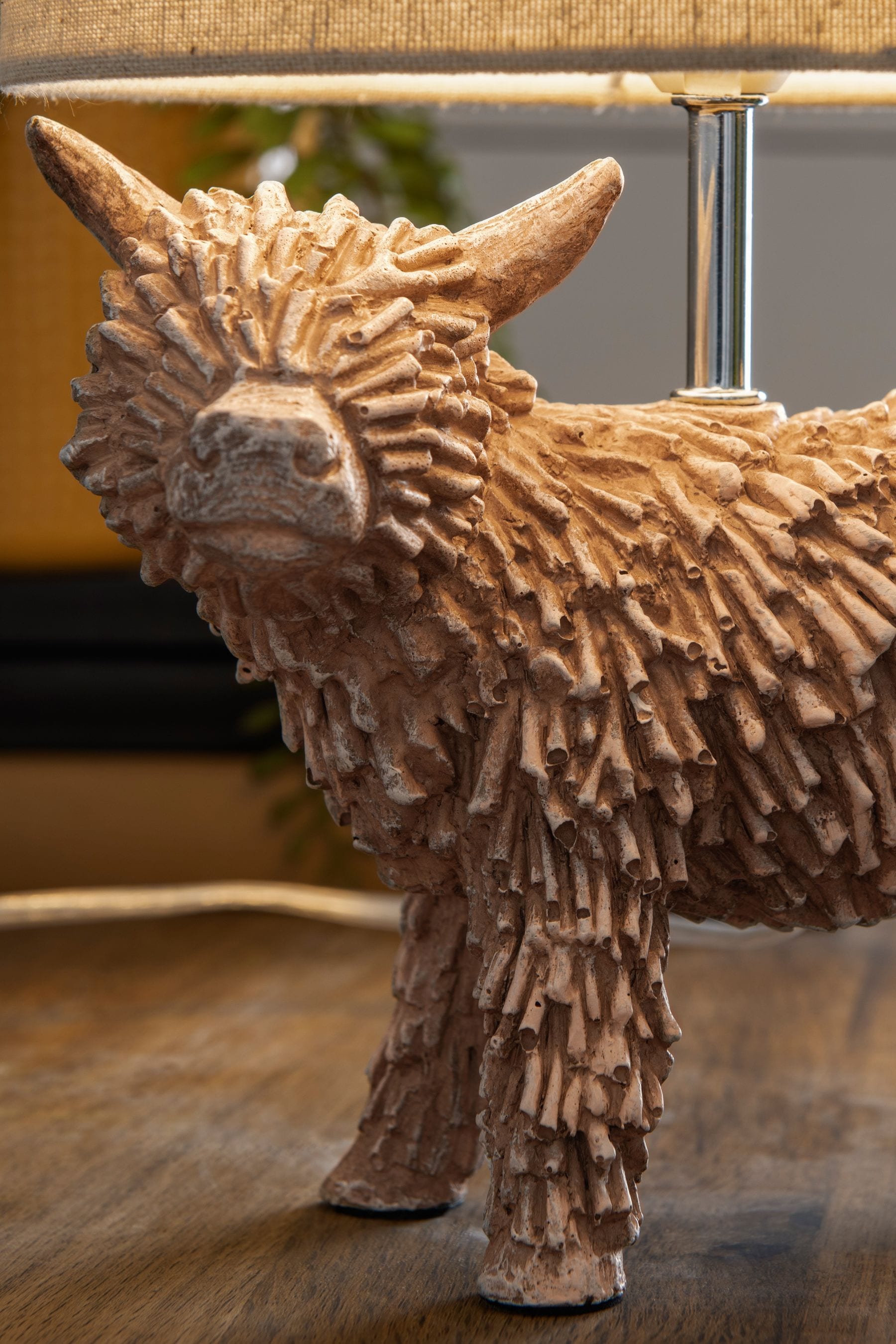 Buy Natural Hamish The Highland Cow Table Lamp from the Next UK online shop