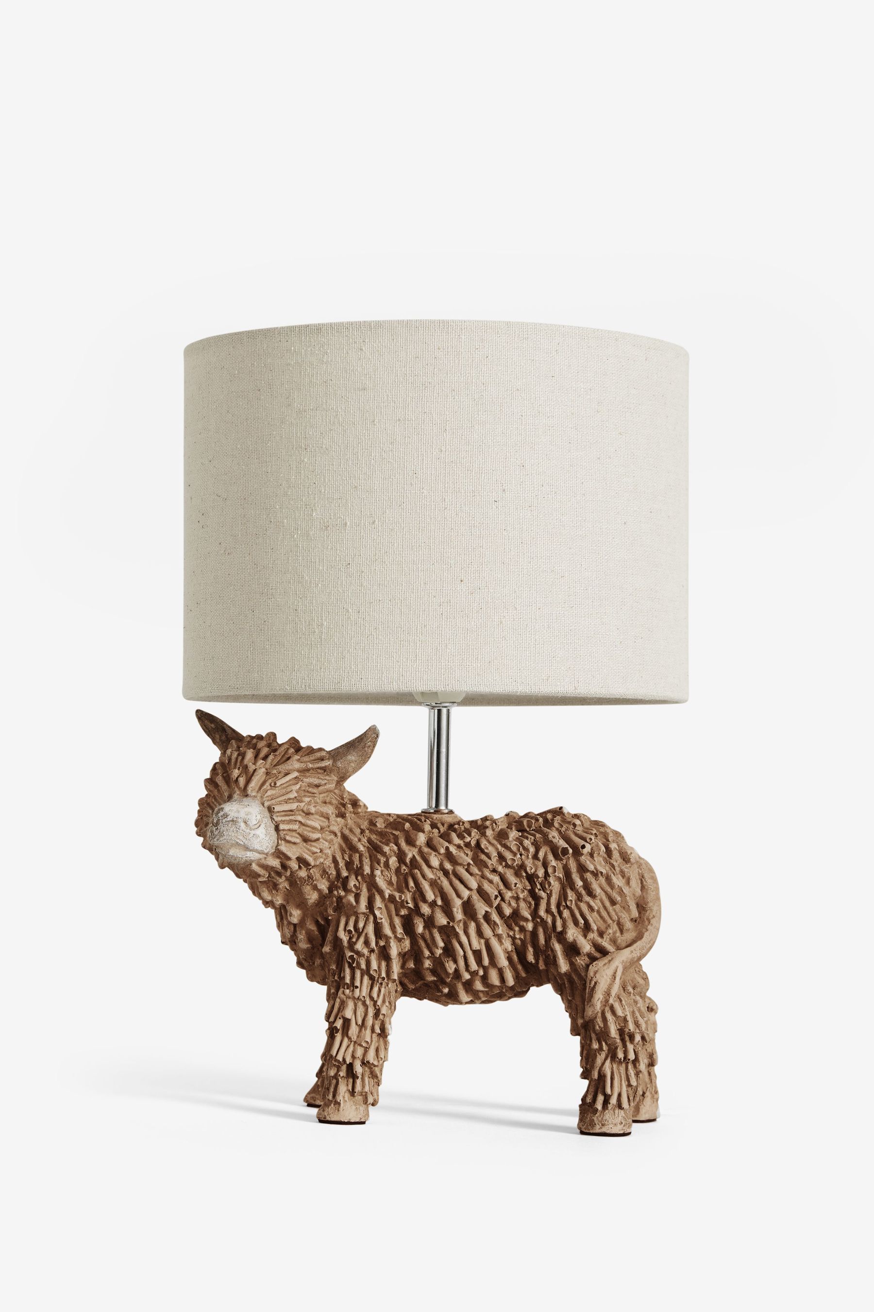 Buy Natural Hamish The Highland Cow Table Lamp from the Next UK online shop