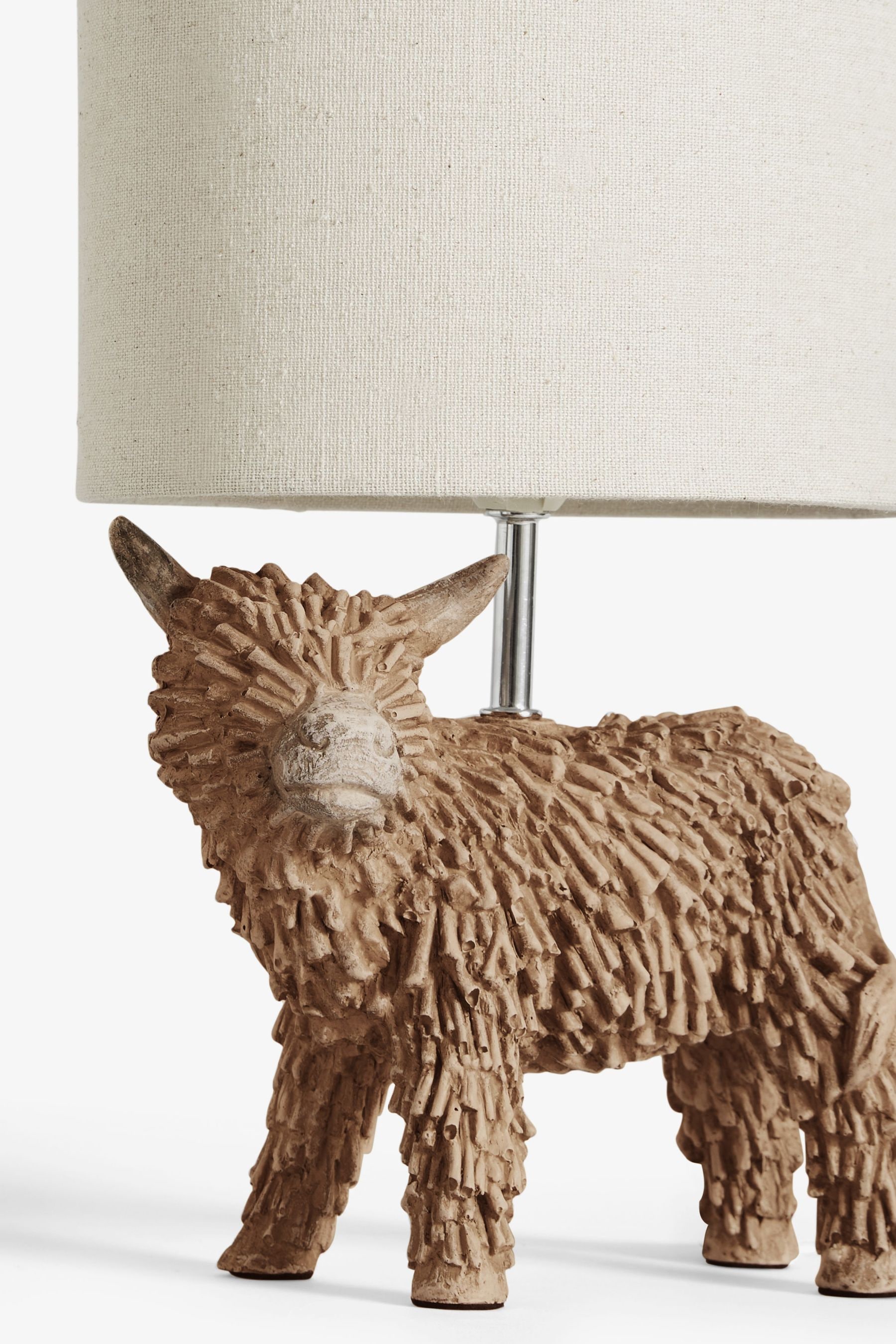 Buy Natural Hamish The Highland Cow Table Lamp from the Next UK online shop