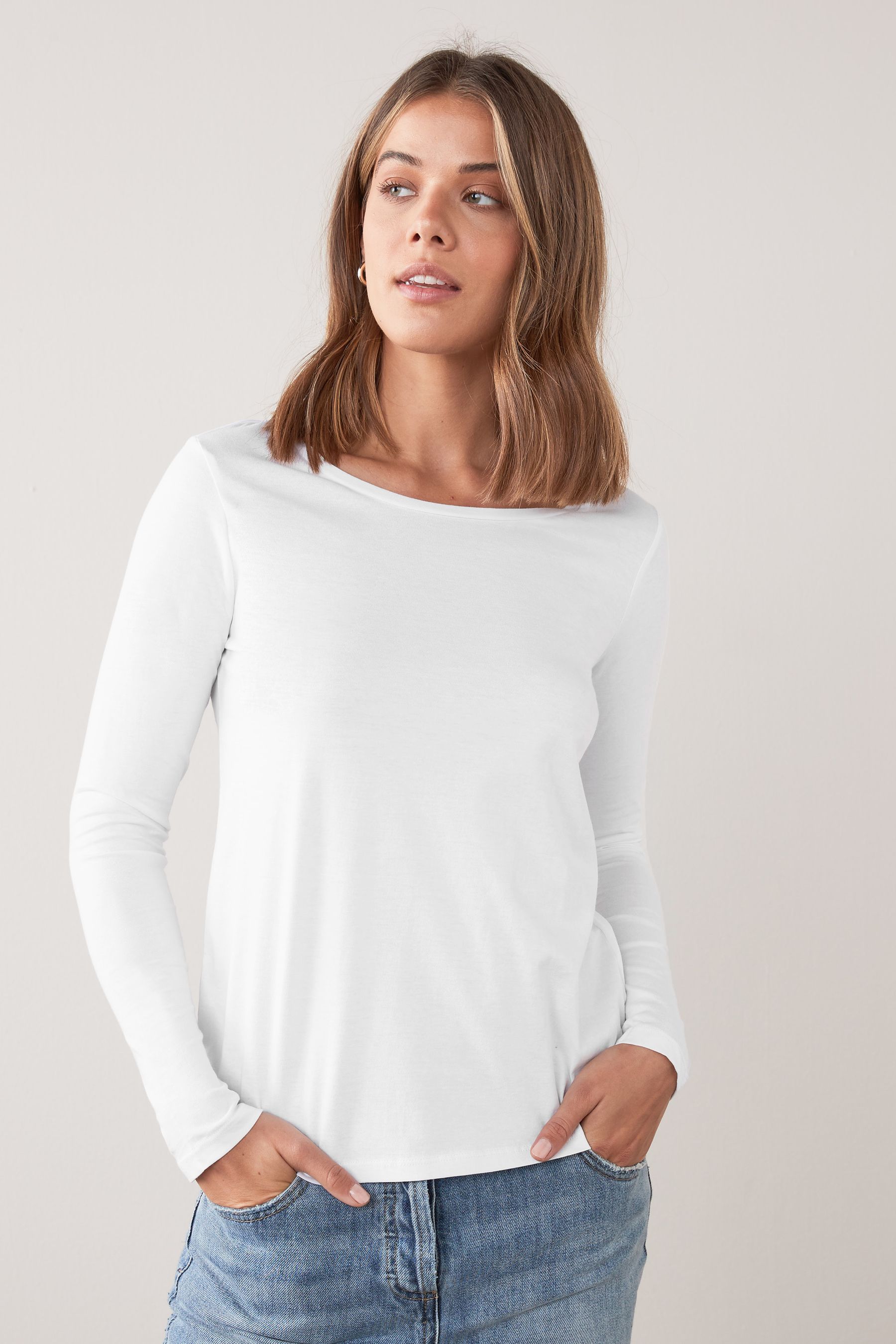 Buy Long Sleeve Tops 5 Pack from Next Australia
