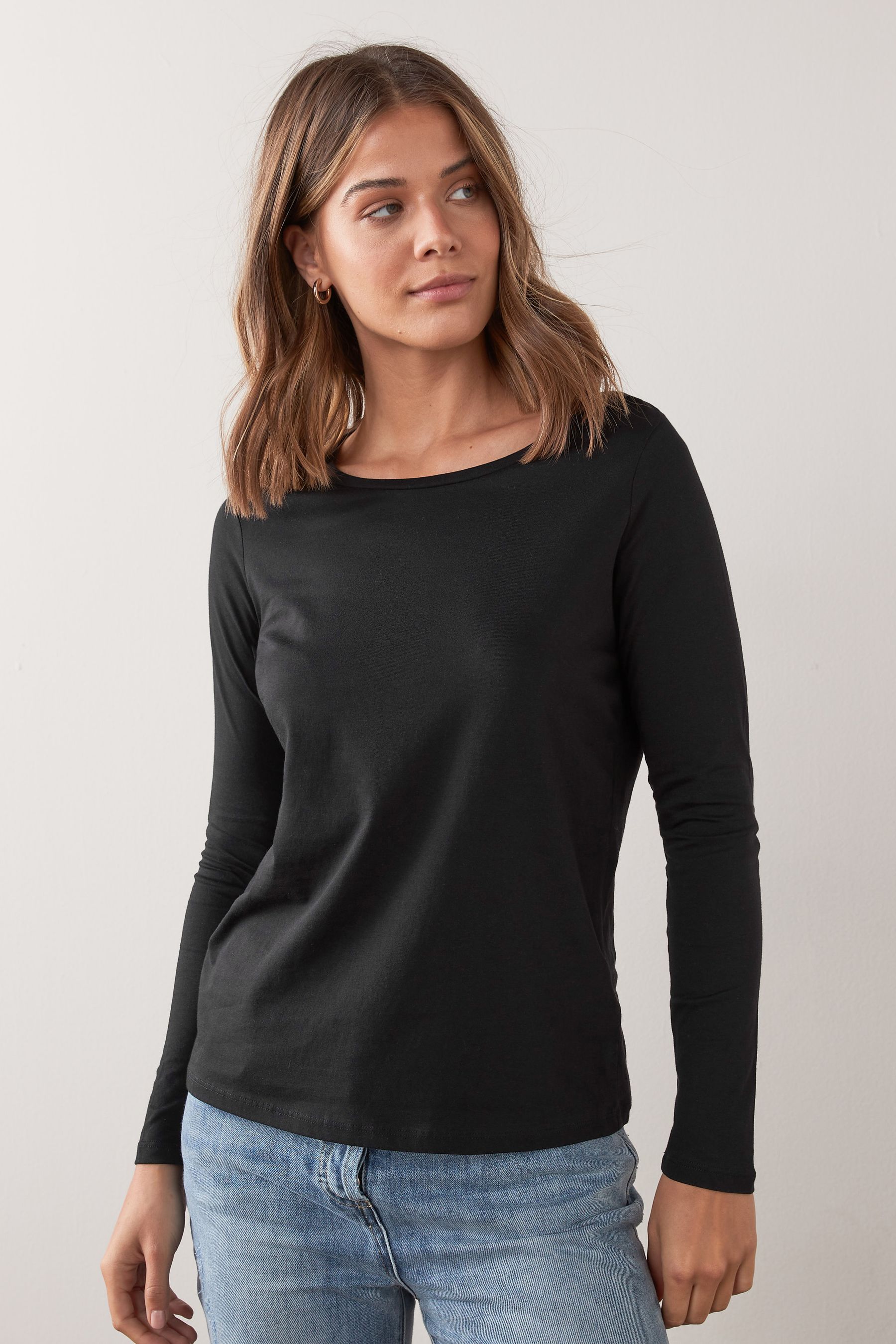 Buy Long Sleeve Tops 5 Pack from Next Australia