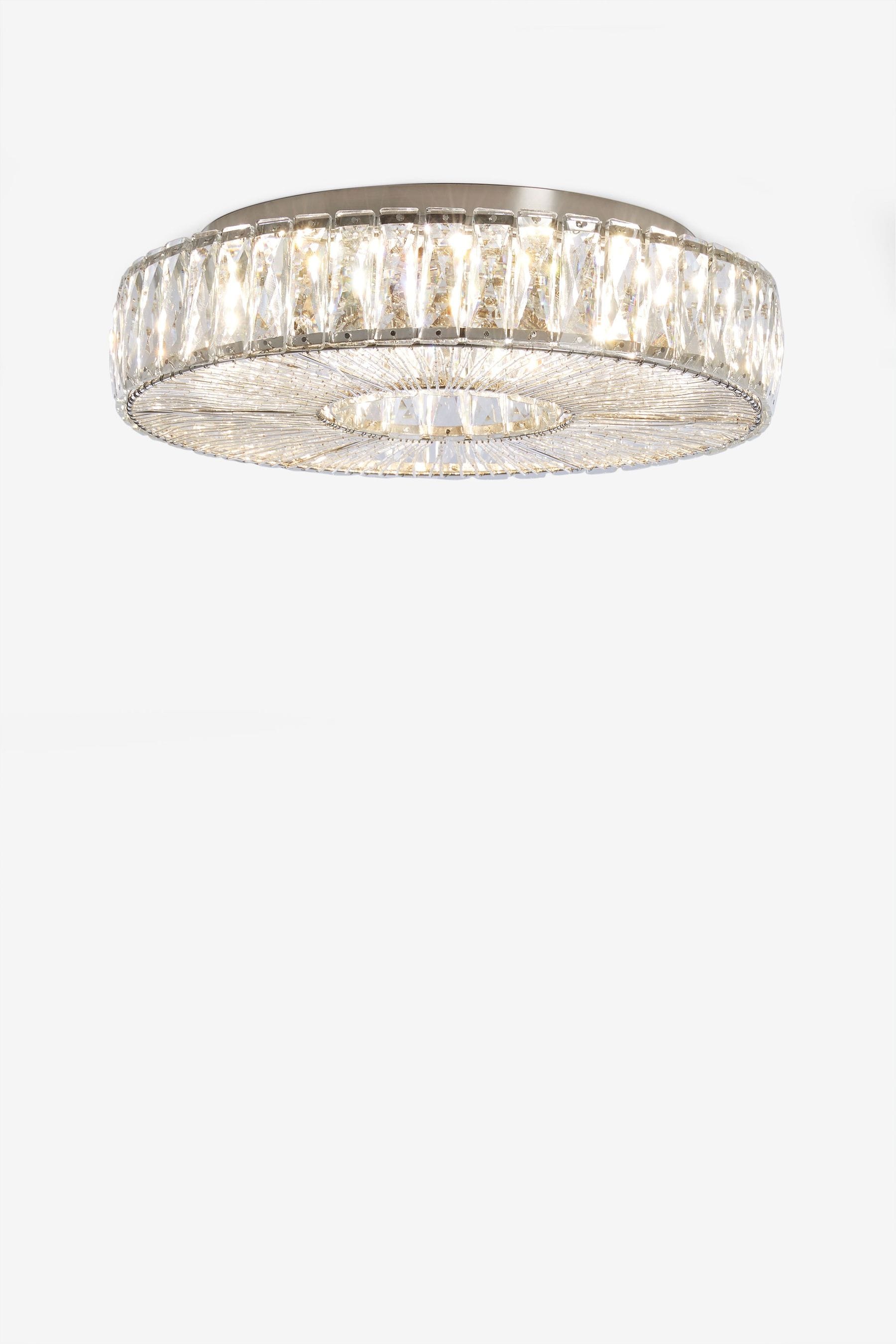 Buy Clear Aria Large Flush Fitting Ceiling Light from Next Ireland