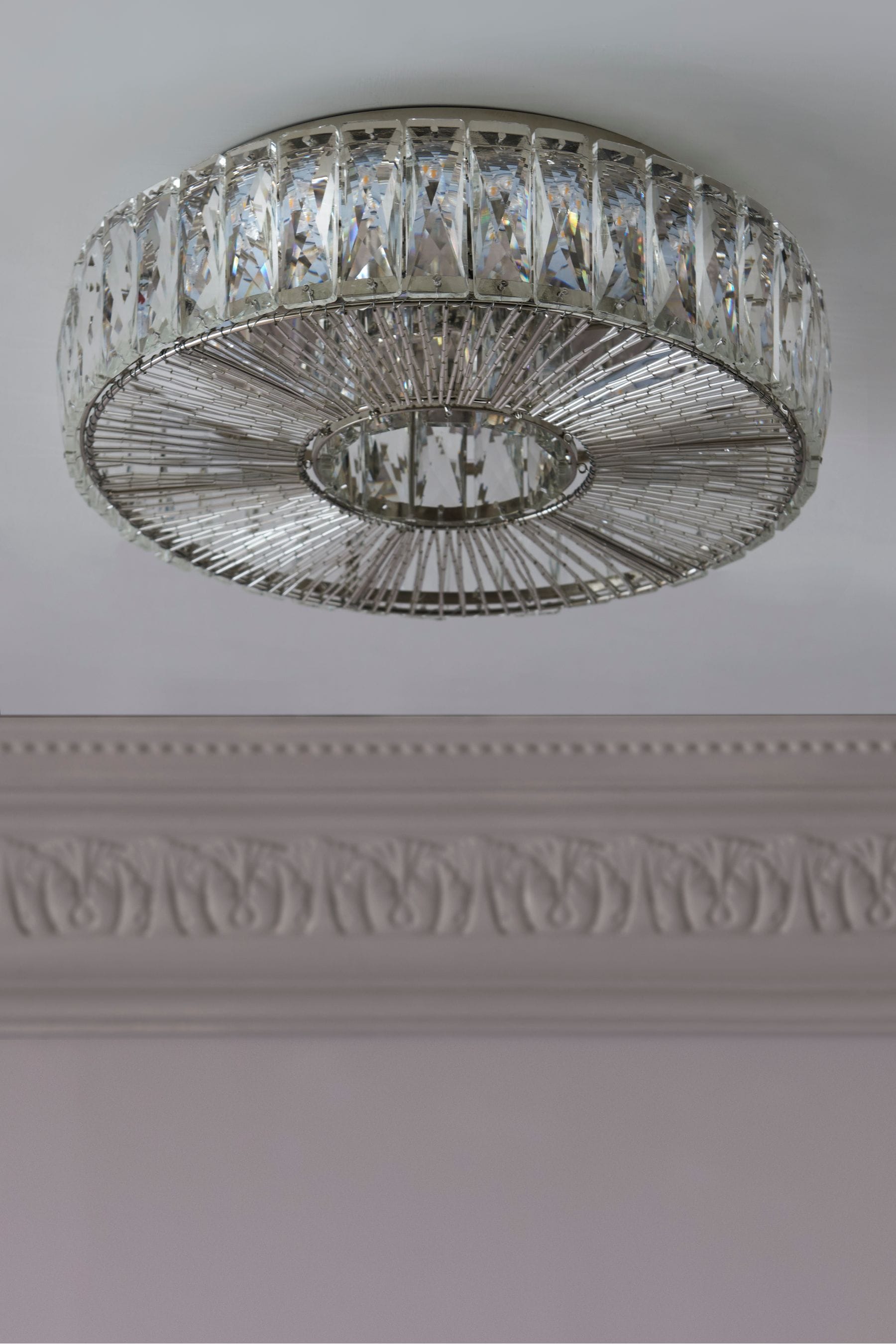 Buy Clear Aria Small Flush Fitting Ceiling Light from the Next UK ...