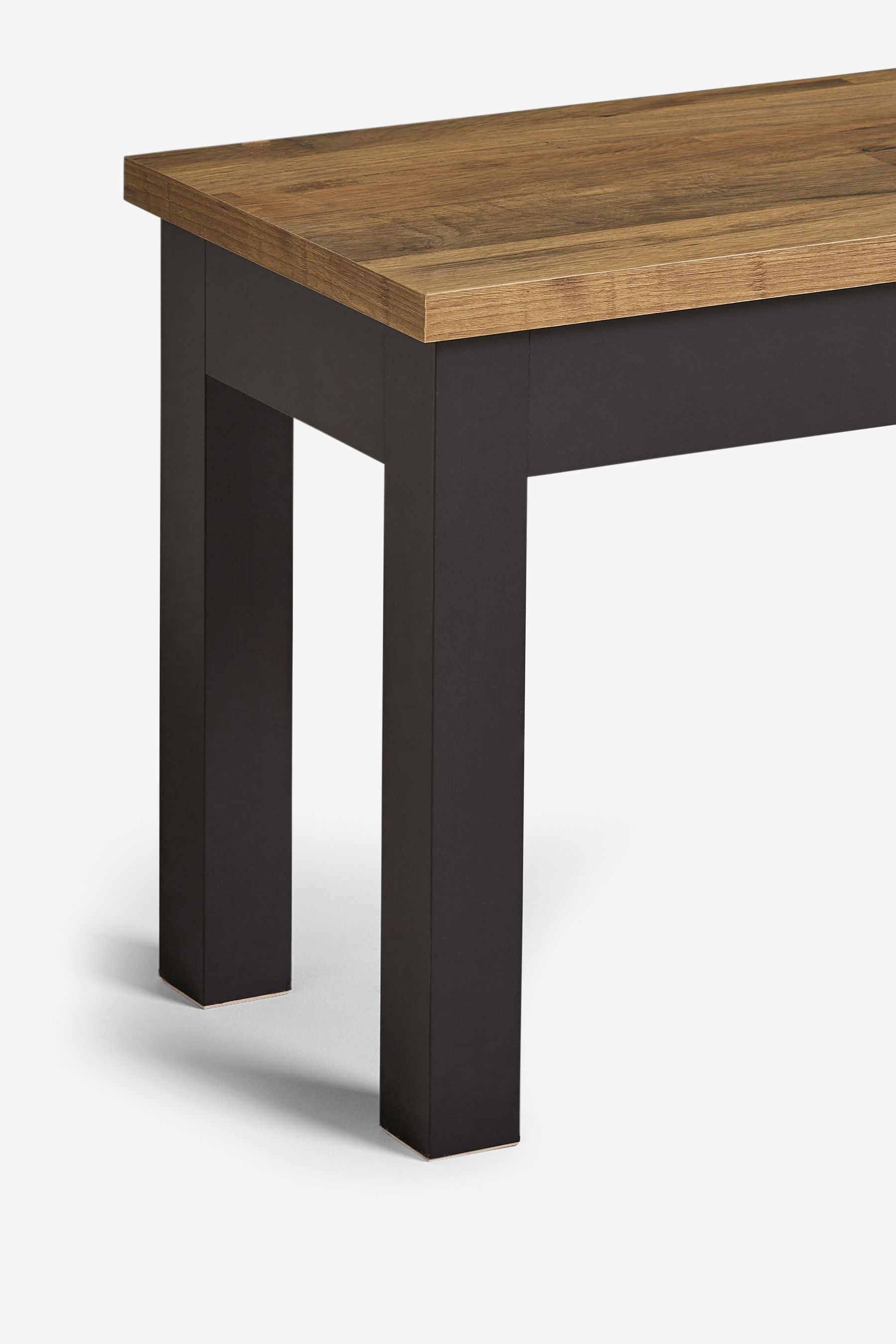 Buy Dark Bronx Oak Effect Bench from the Next UK online shop