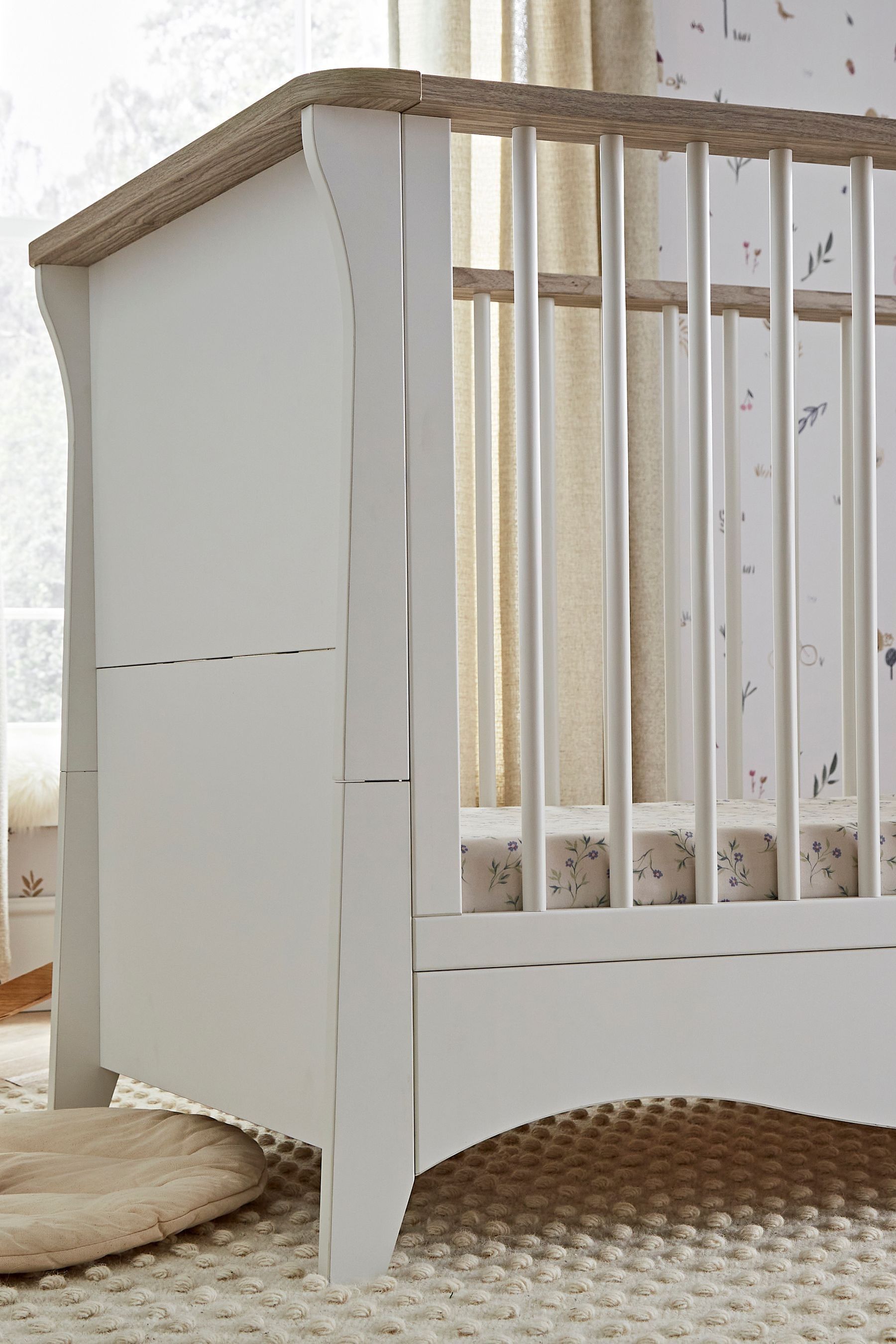 Buy Cuddleco White Ash Clara Cot Bed from the Next UK online shop