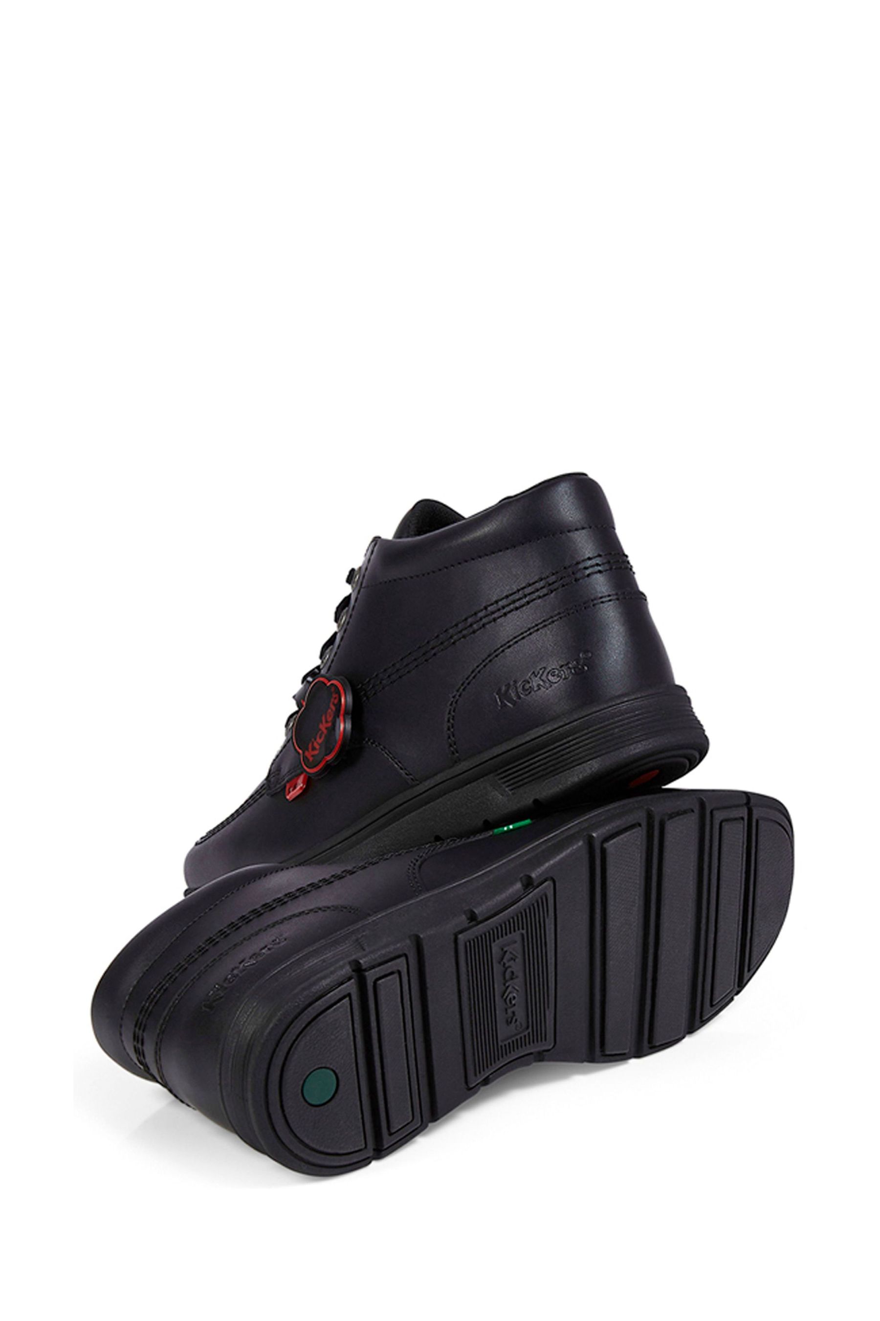 Buy Kickers Youth Kelland Lace Hi Leather Black Shoes from the Next UK ...