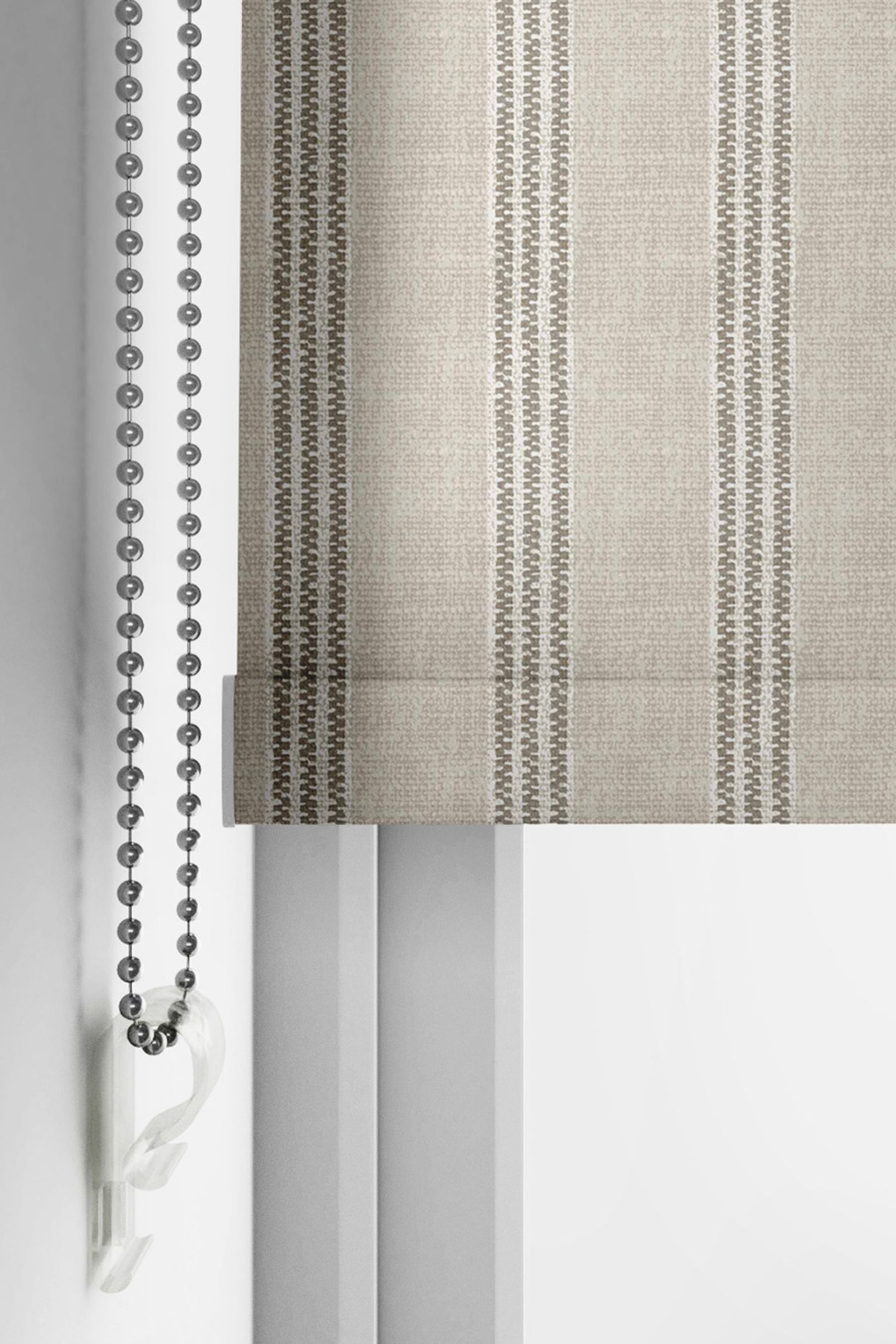 Buy Emily Bond Linen George Stripe Made to Measure Roller Blinds from ...
