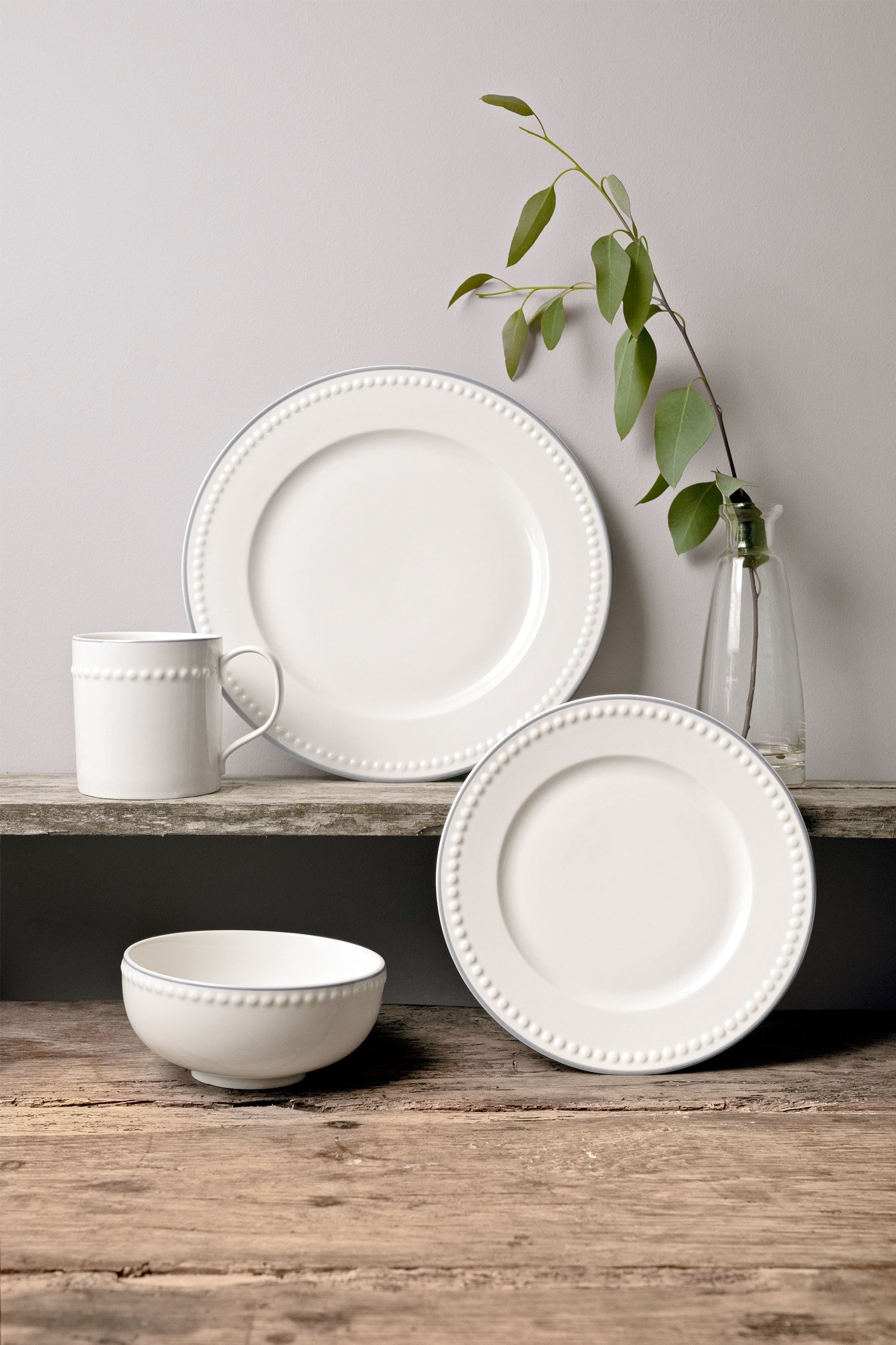 Buy Mary Berry 16 Piece White Signature Dinner Set from the Next UK ...