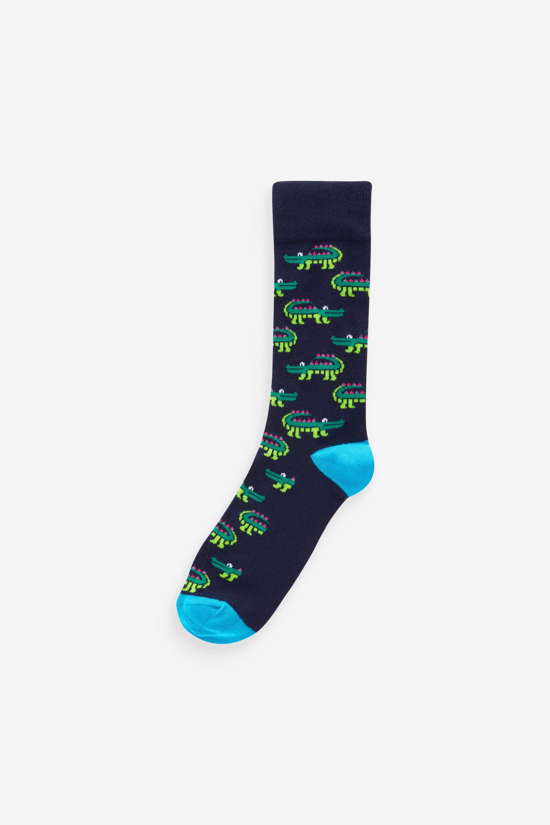 Buy Bright Animals Fun Pattern Socks 8 Pack from the Next UK online shop
