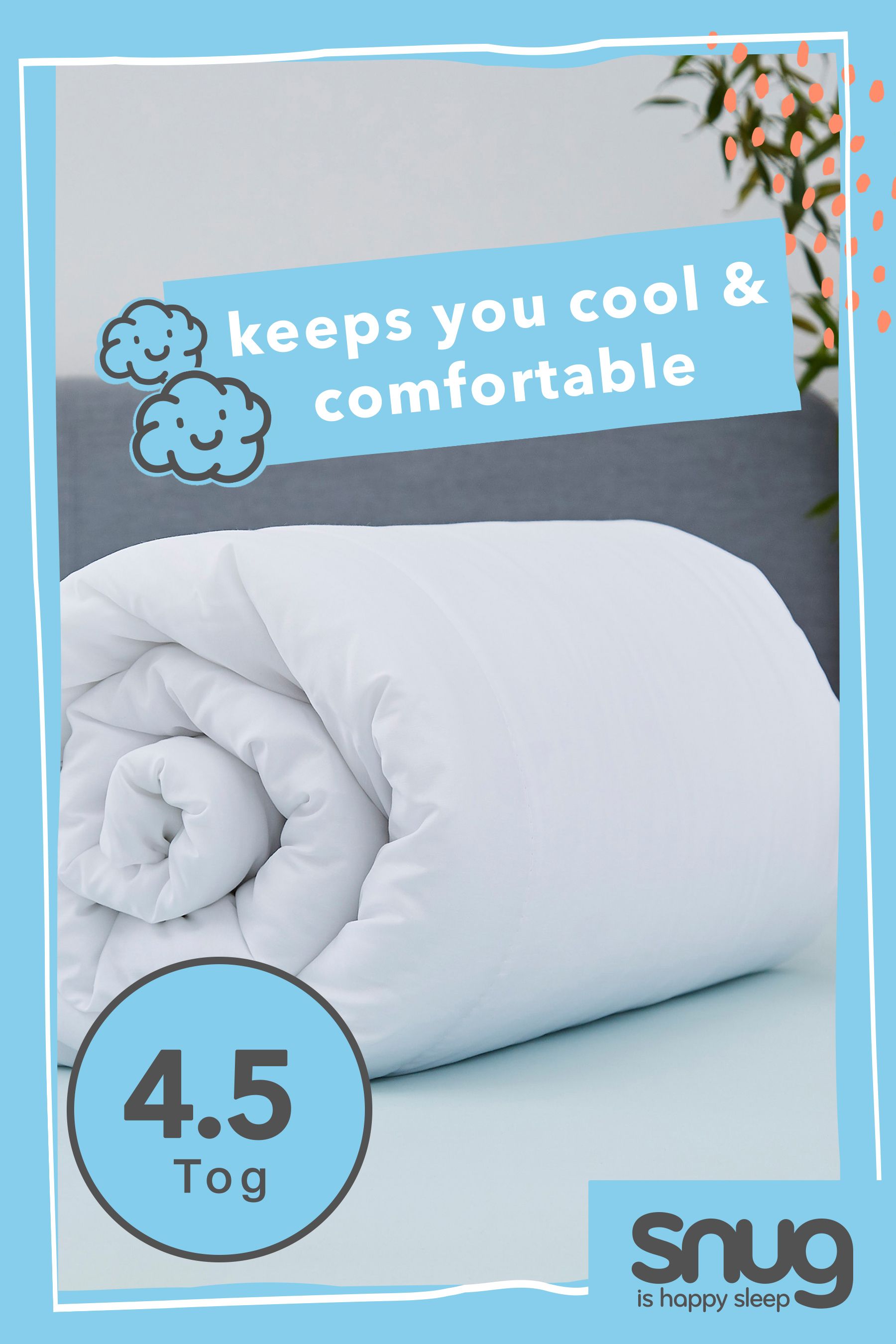 Buy Snug Chill Out 4.5 Tog Duvet from the Next UK online shop