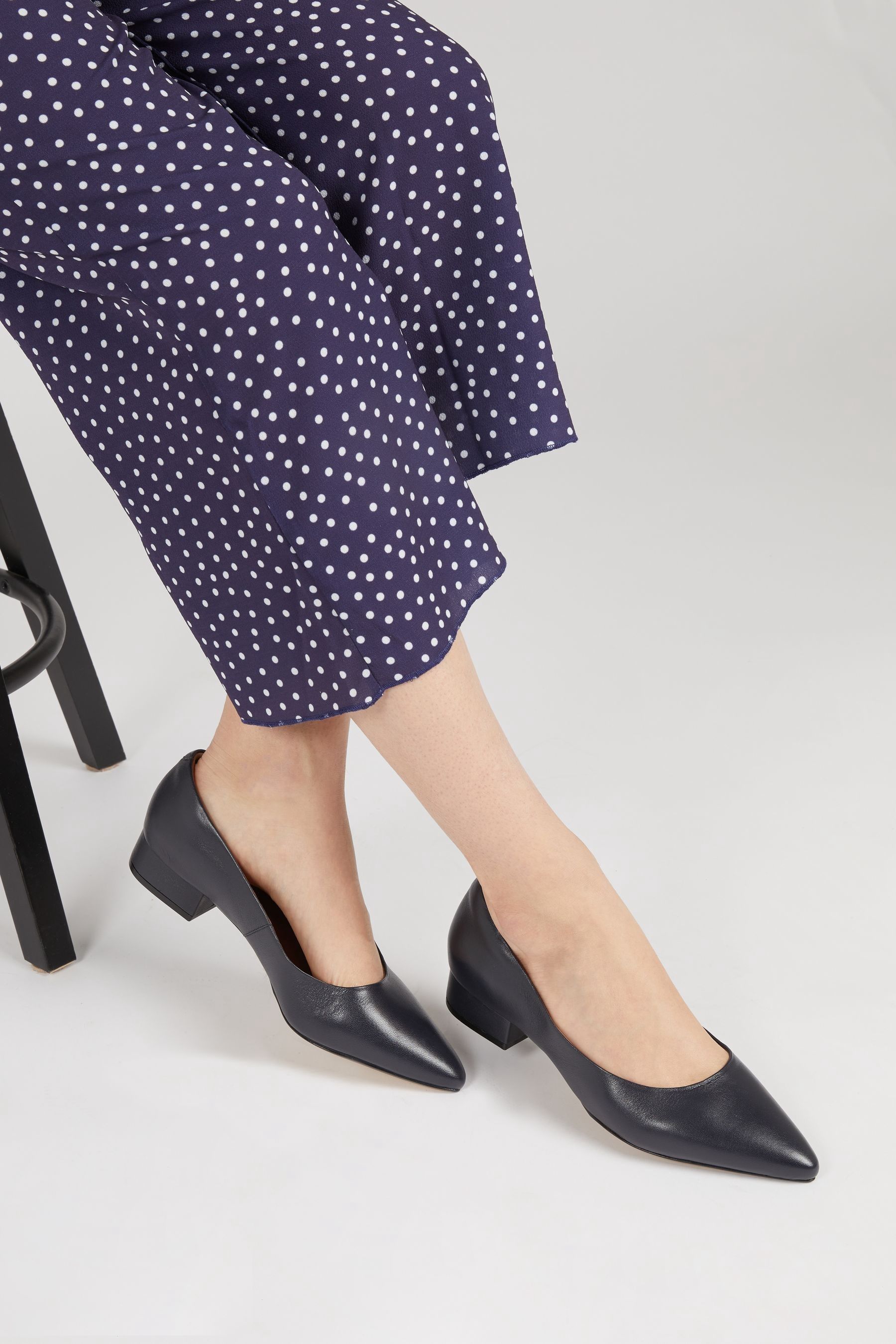 Buy Jones Bootmaker Sunstone Leather Court Shoes from the Next UK ...