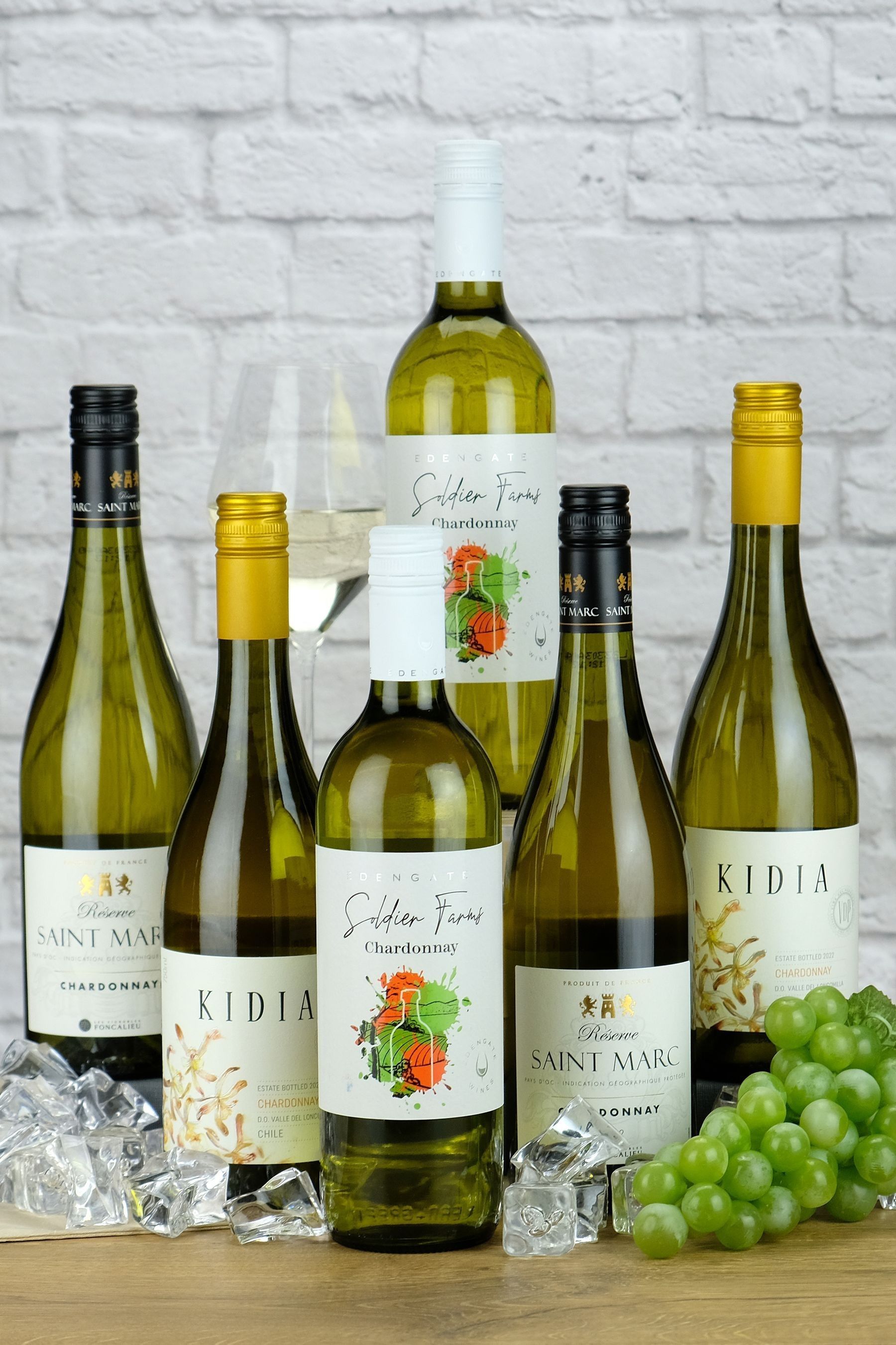 Buy Le Bon Vin Set of 6 World Chardonnay White Wine Selection from the ...
