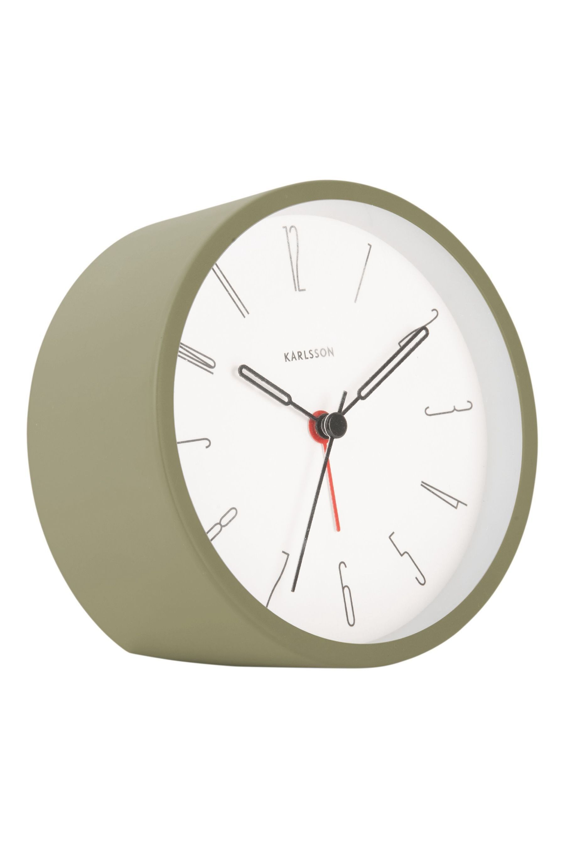 Buy Karlsson Green Belle Numbers Alarm Clock from the Next UK online shop