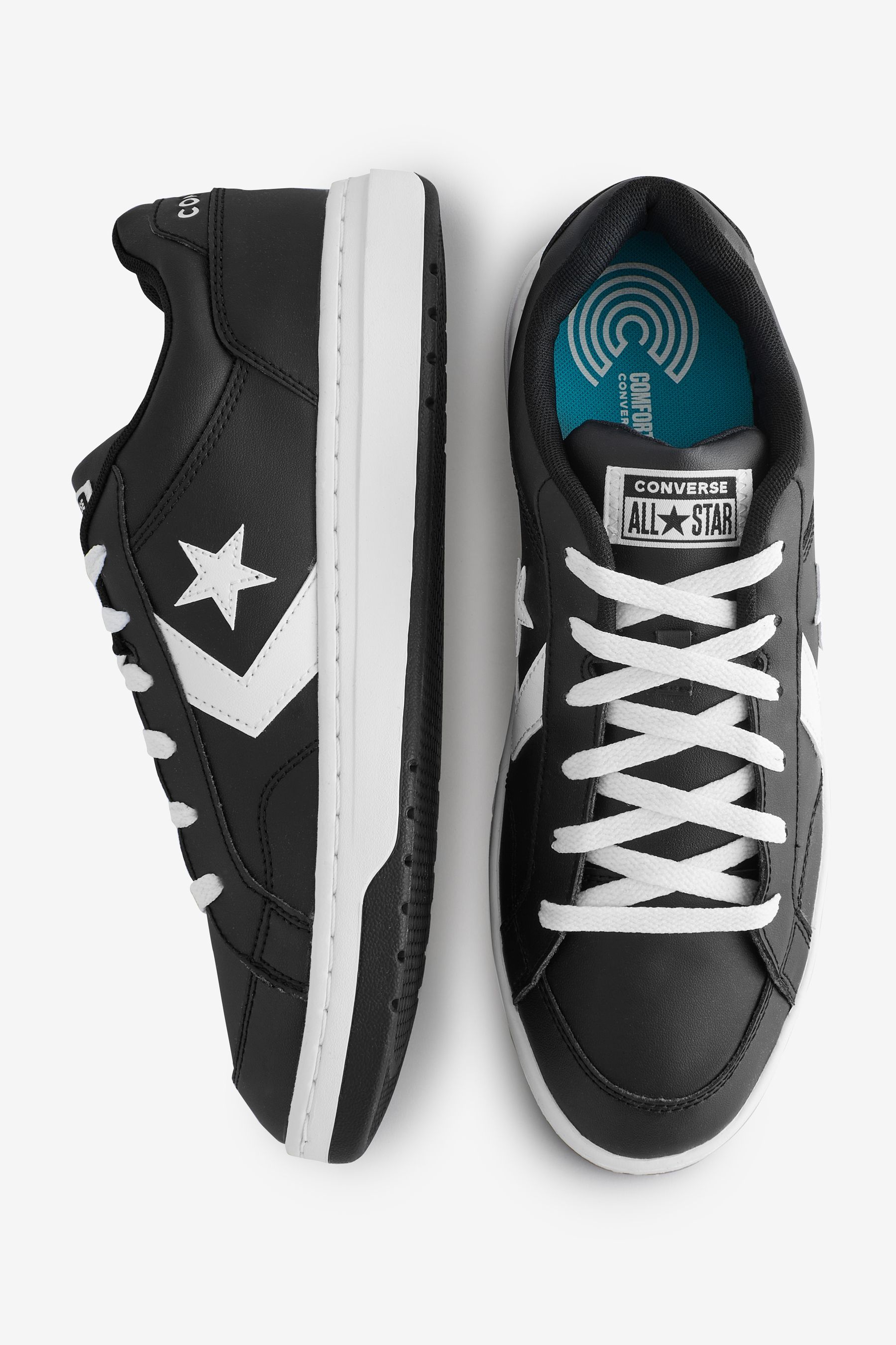 Buy Converse Black/White Pro Blaze Low Top Trainers from the Next UK ...