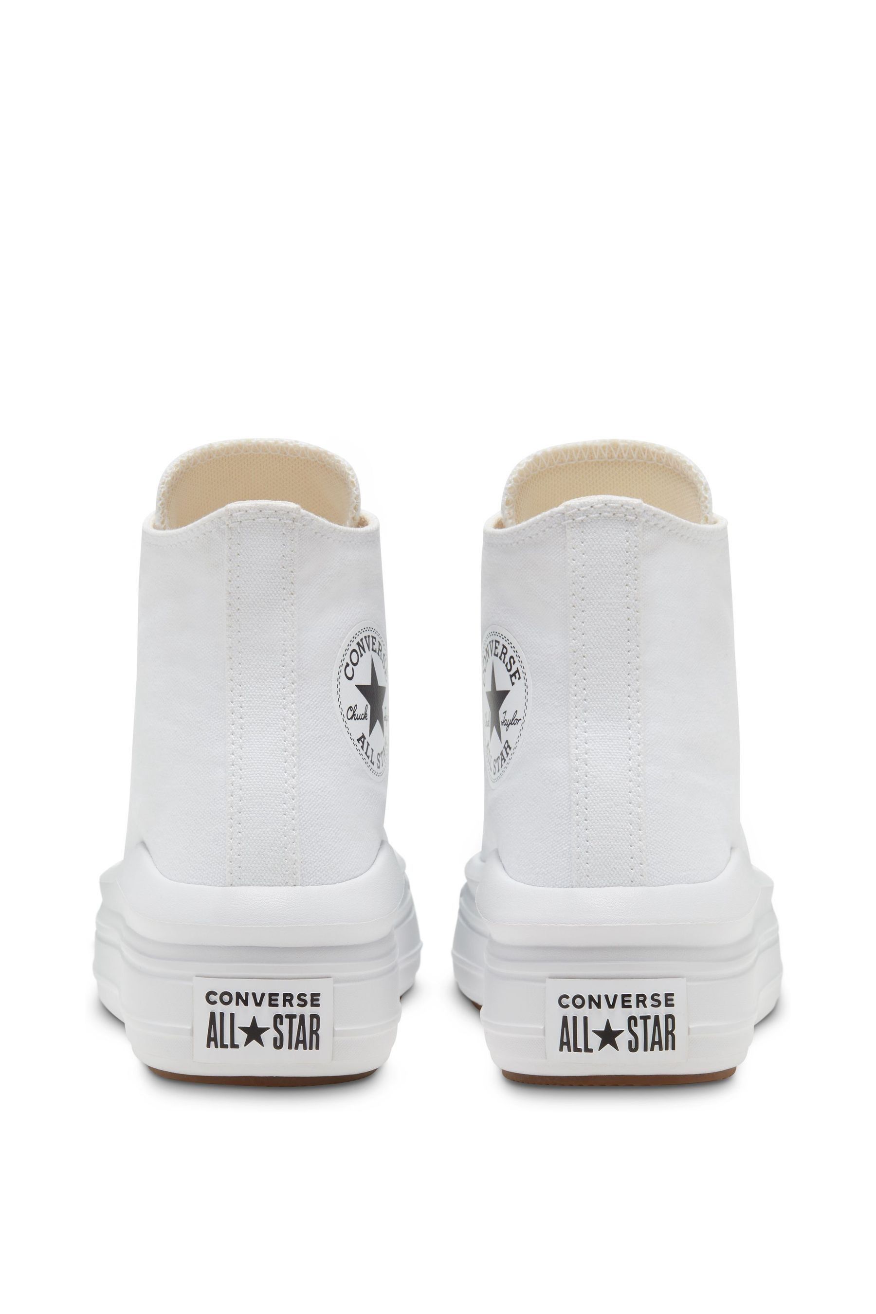 Buy Converse White Move Platform High Top Trainers from the Next UK ...