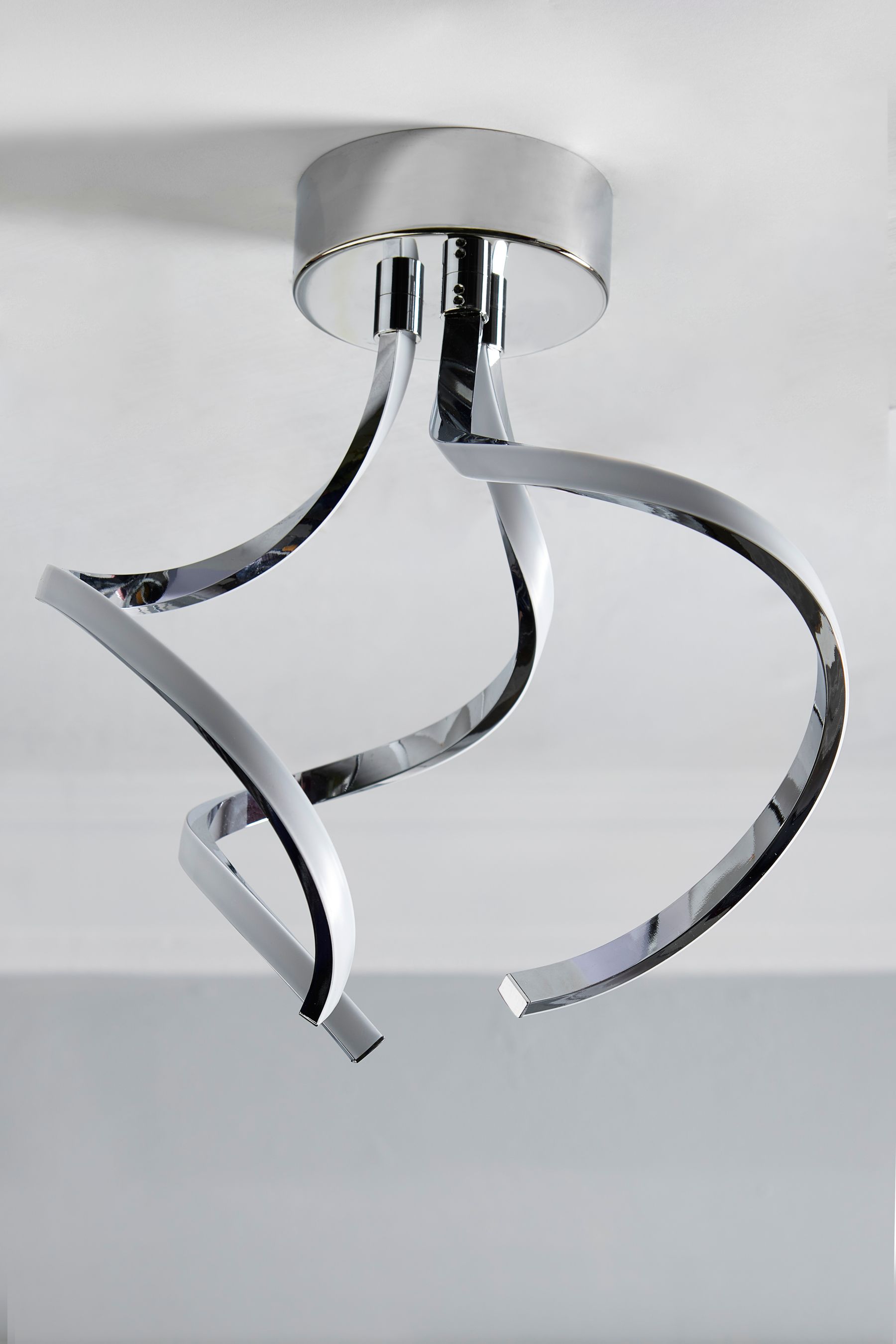 Buy Chrome Callie Flush Ceiling Light from the Next UK online shop