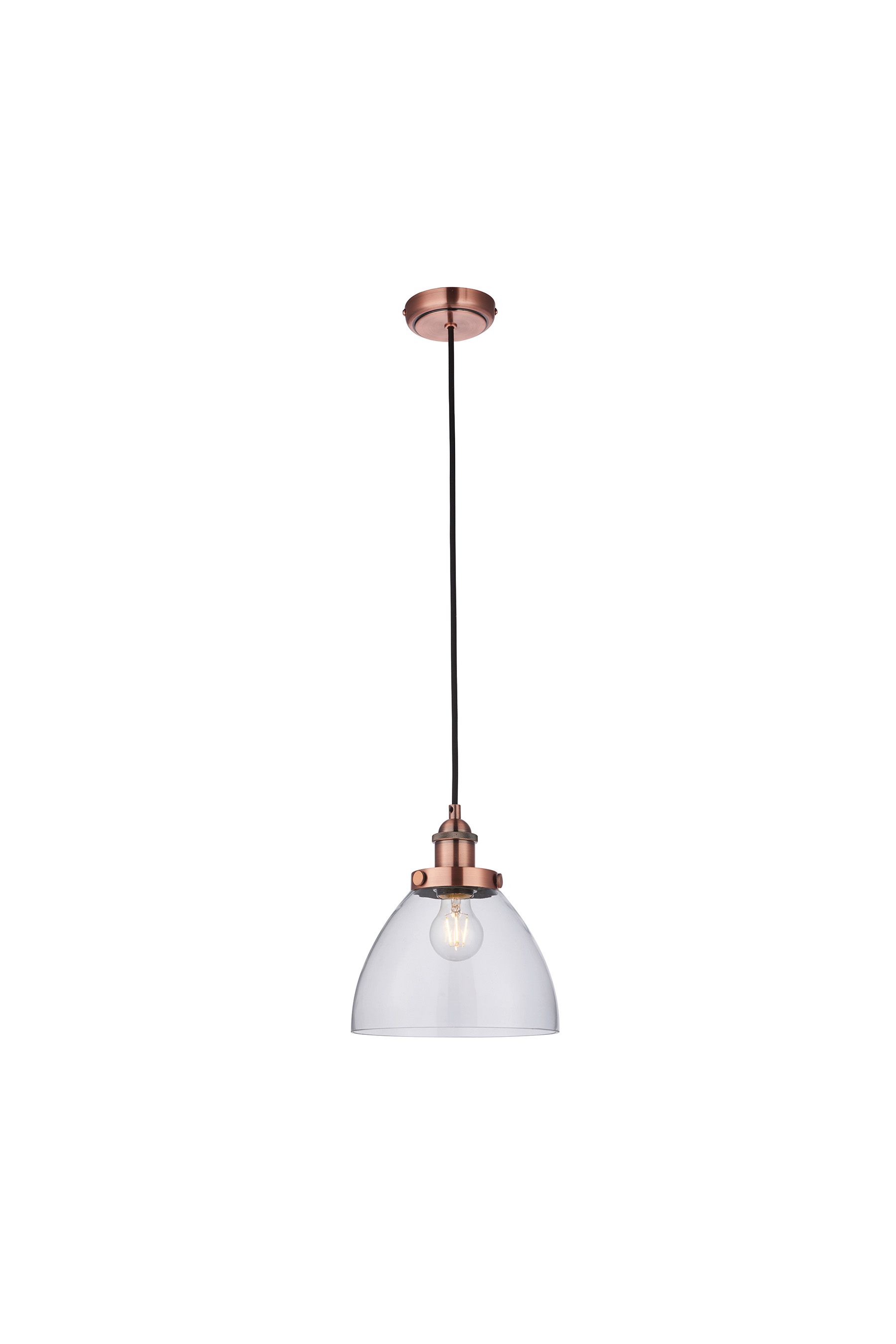 Buy Gallery Home Copper Pierre Ceiling Light Pendant from the Next UK ...