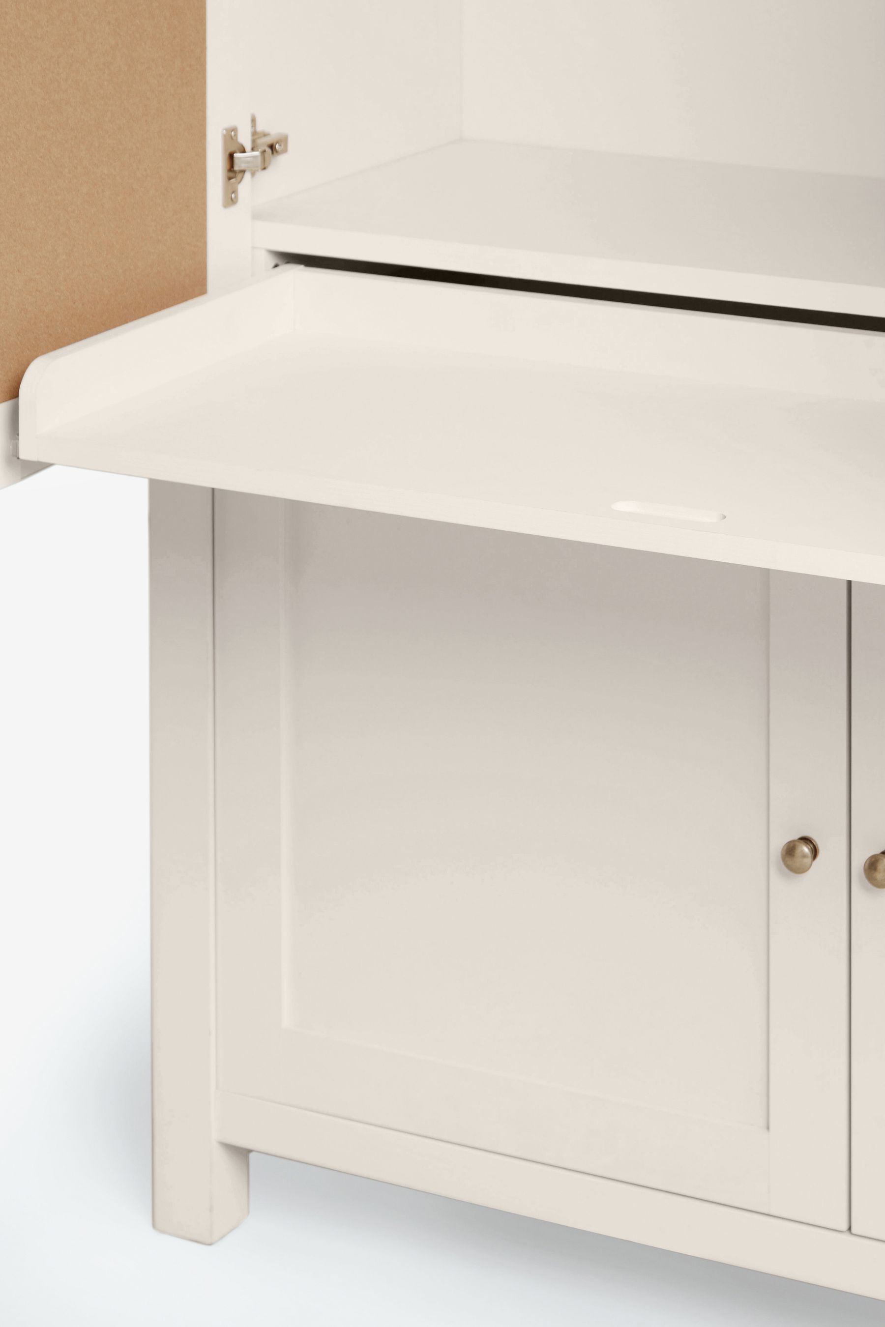 Buy Cream Malvern Oak Effect Hideaway Desk from the Next UK online shop