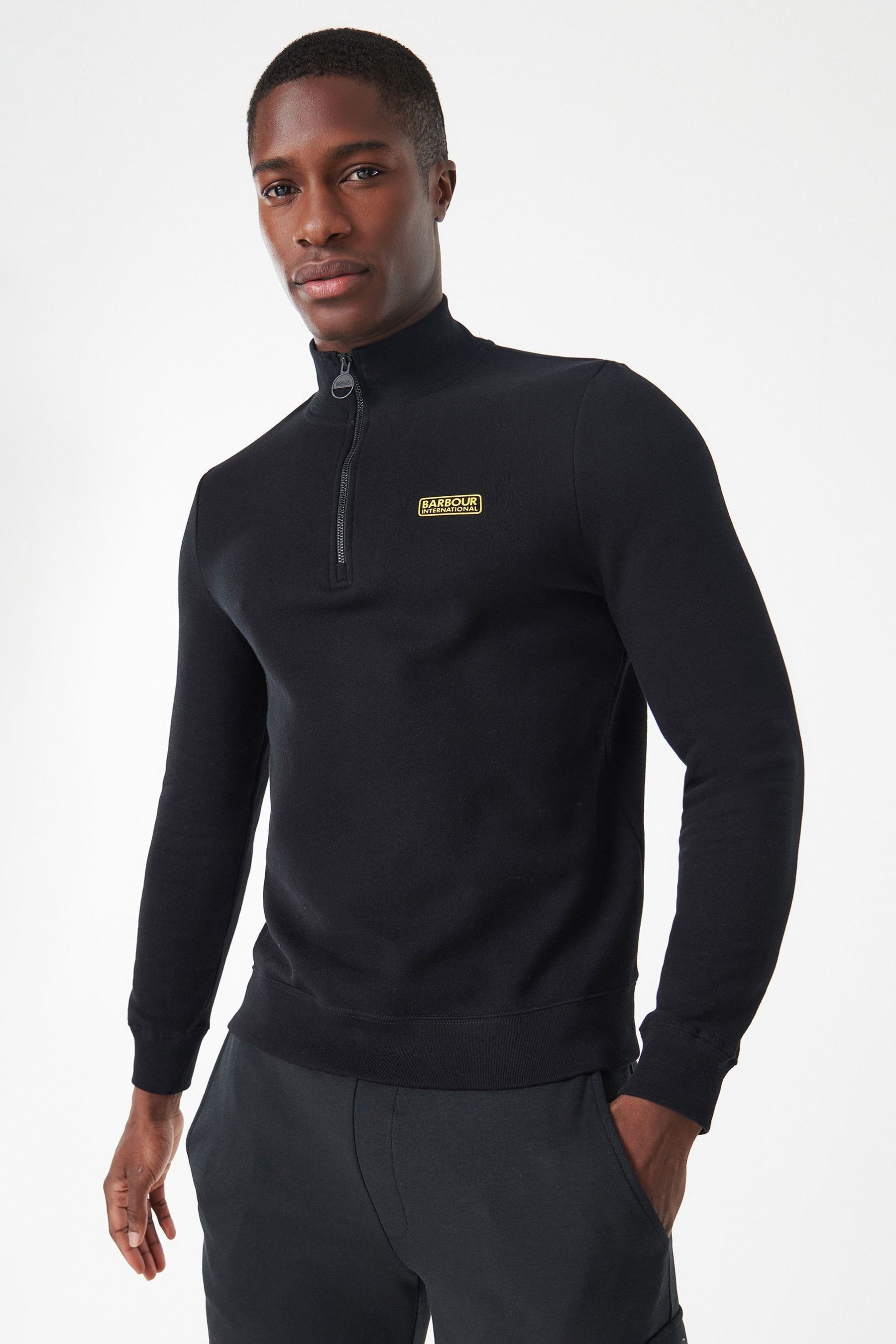 Buy Barbour® International Half Zip Sweater from the Next UK online shop