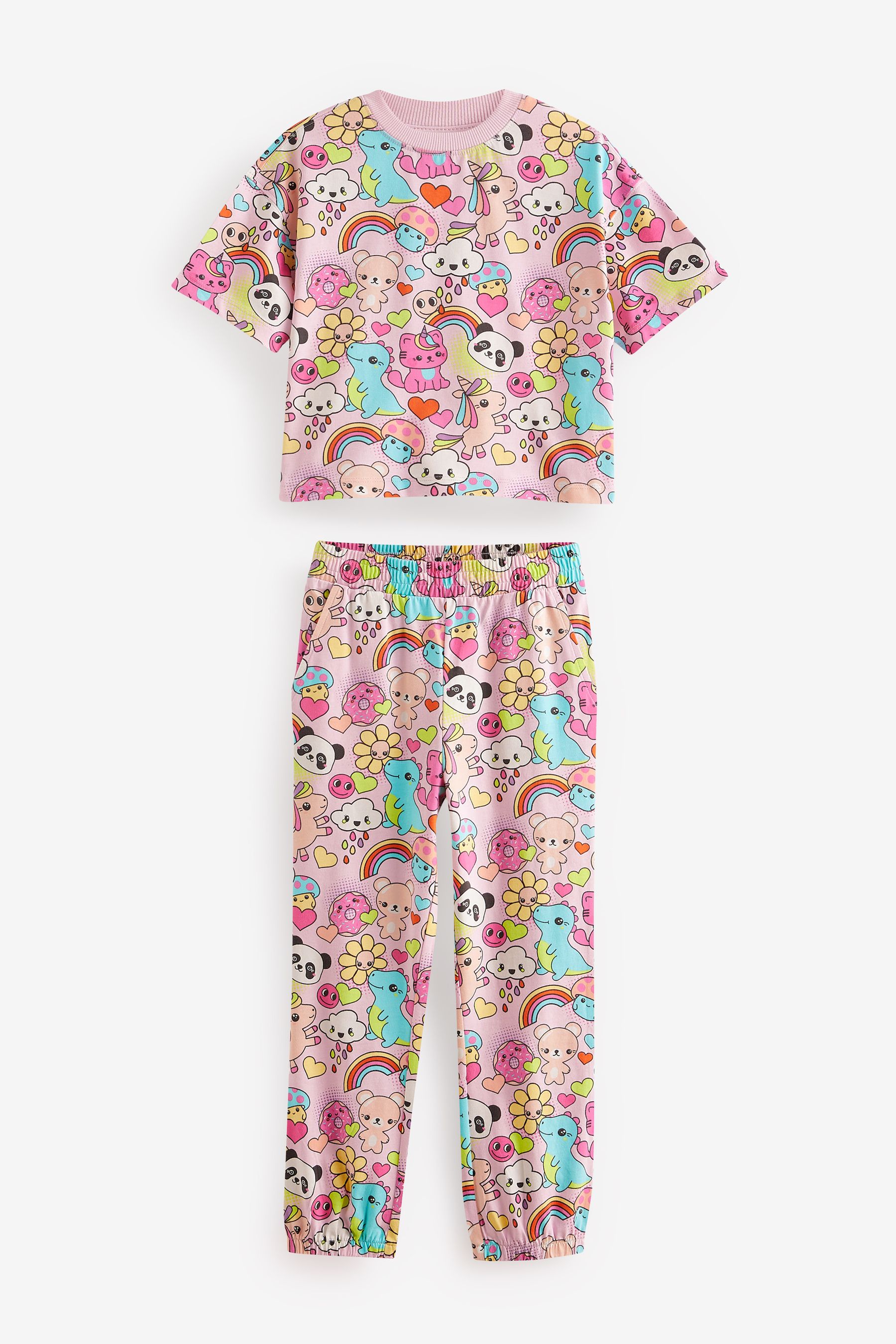 Buy Bright Character Jogger Pyjamas 3 Pack (3-16yrs) from Next Australia