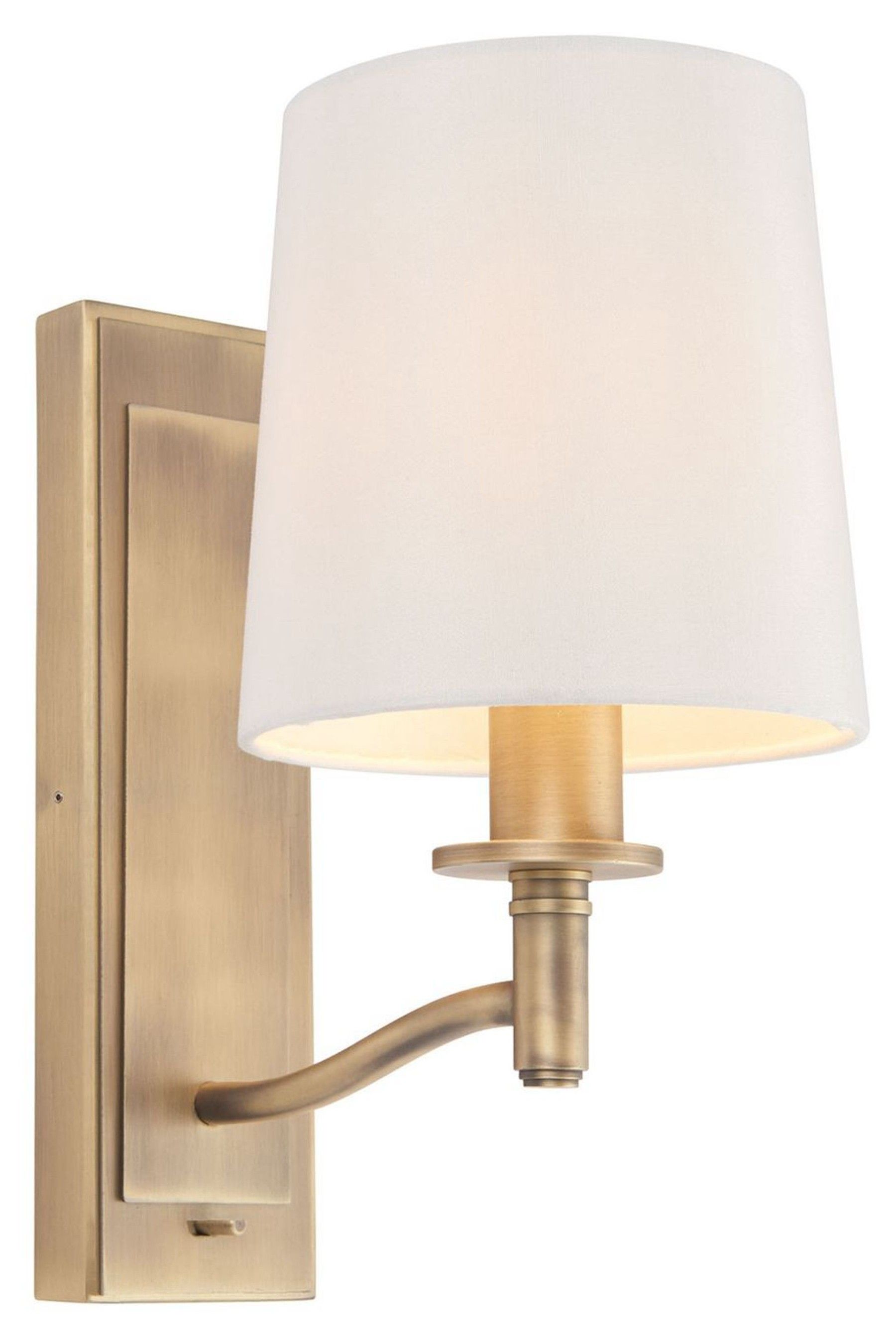 Buy Gallery Home Brass Connie Wall Light from the Next UK online shop
