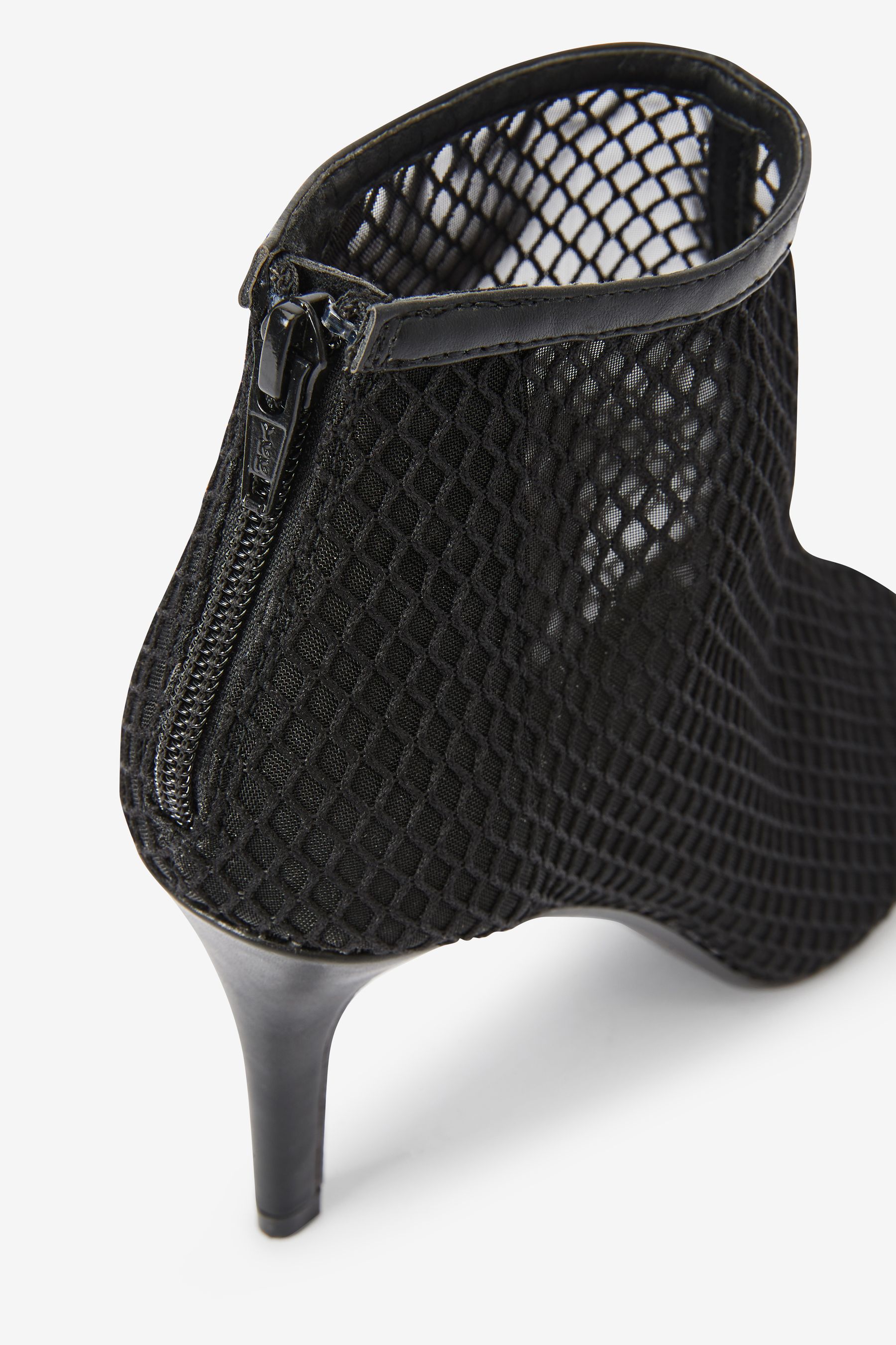 Buy Black Regular/Wide Fit Forever Comfort® Mesh Open Toe Shoe Boots ...