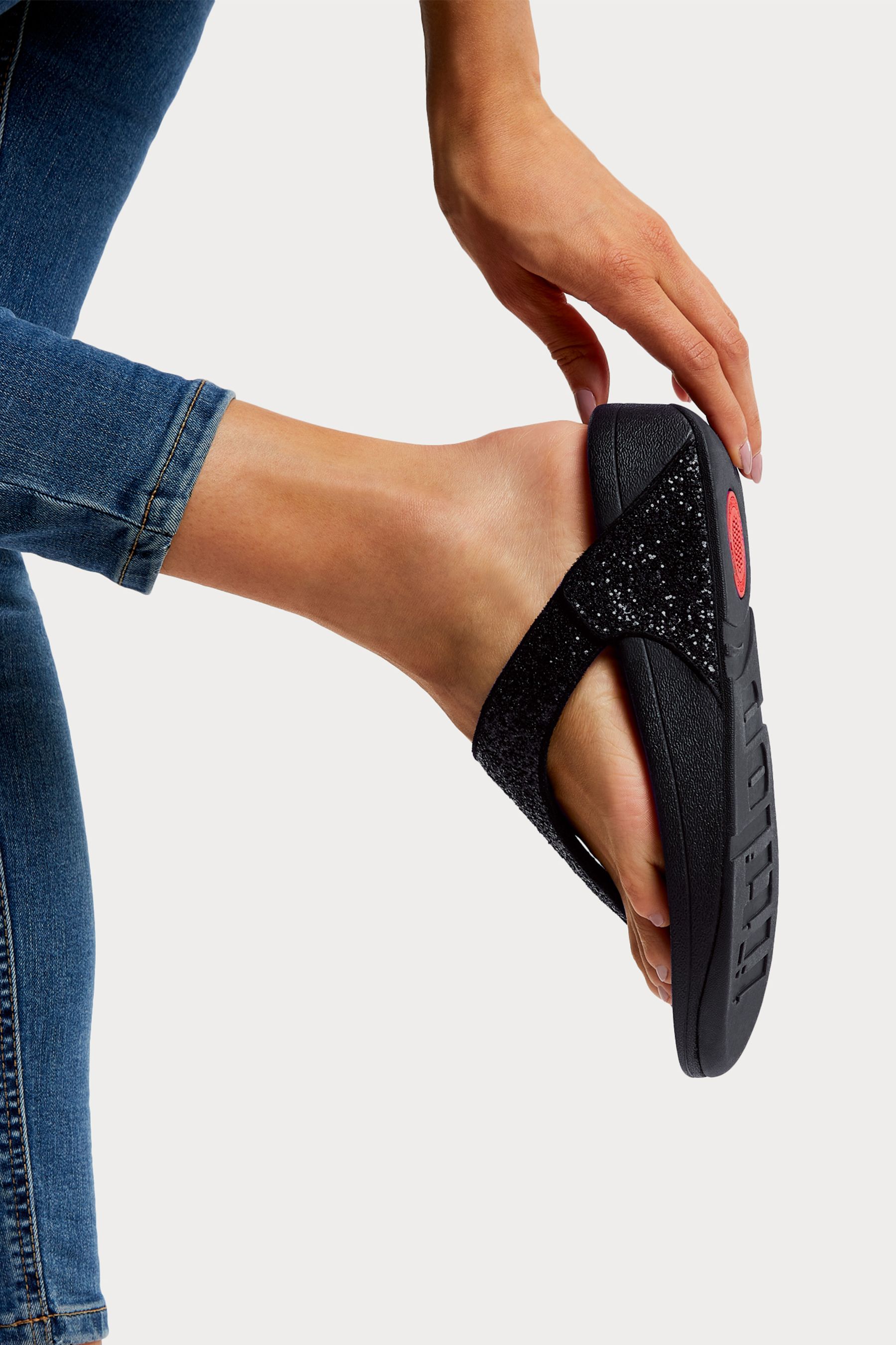 Buy FitFlop Lulu Glitter Toe-Post Sandals from the Next UK online shop