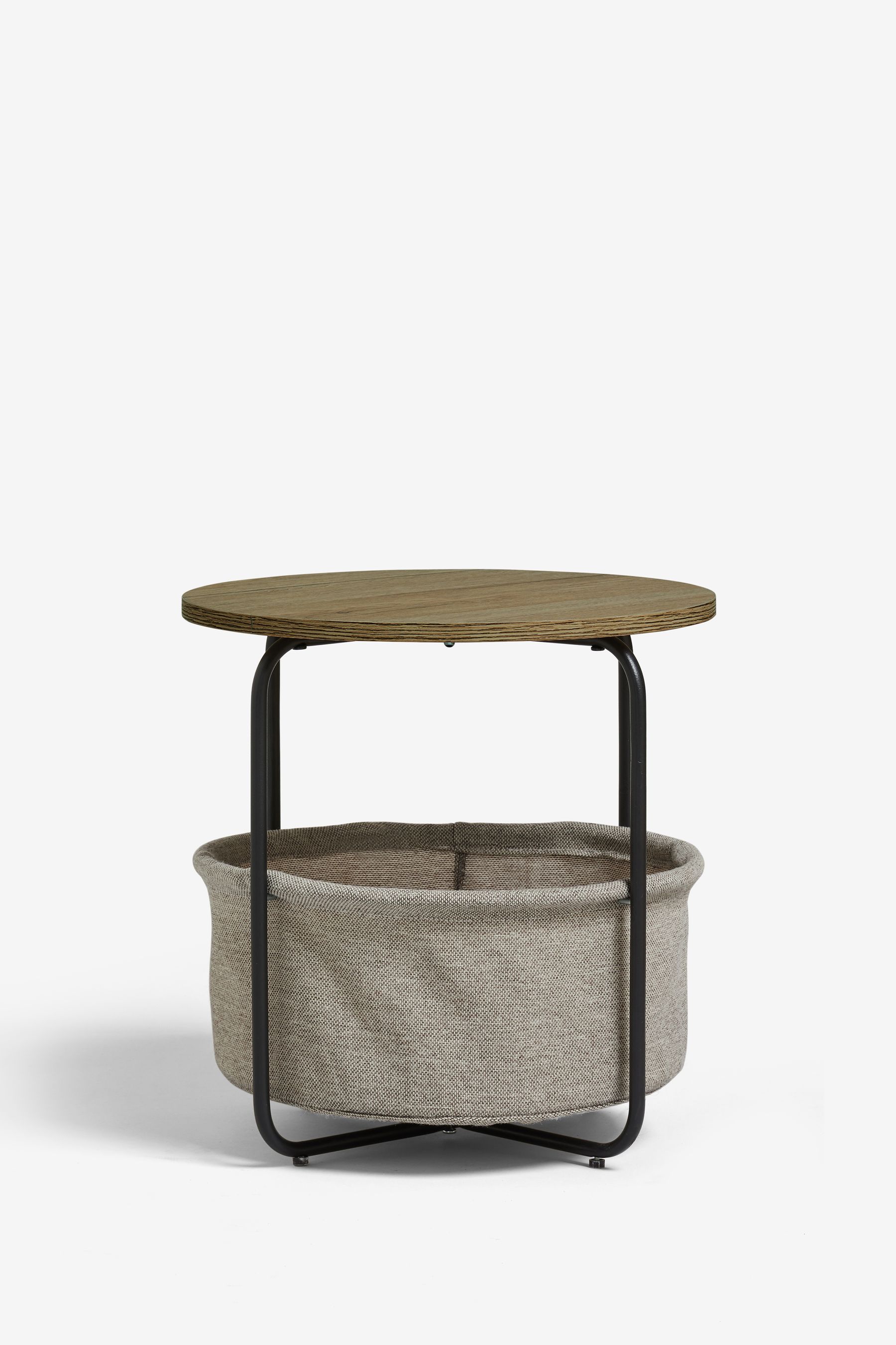 Buy Dark Fabric Side Table from Next Ireland