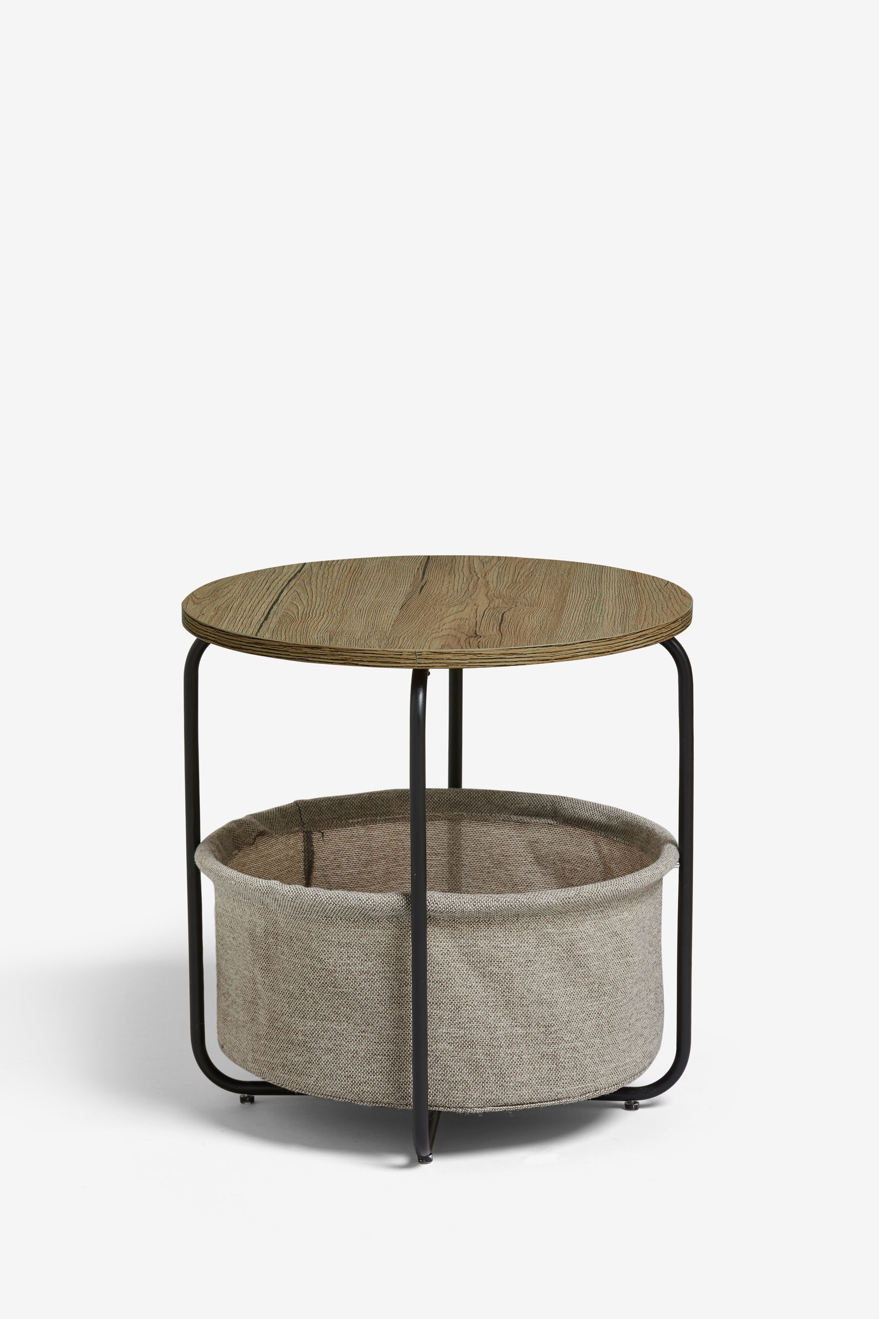 Buy Dark Fabric Side Table from Next Ireland