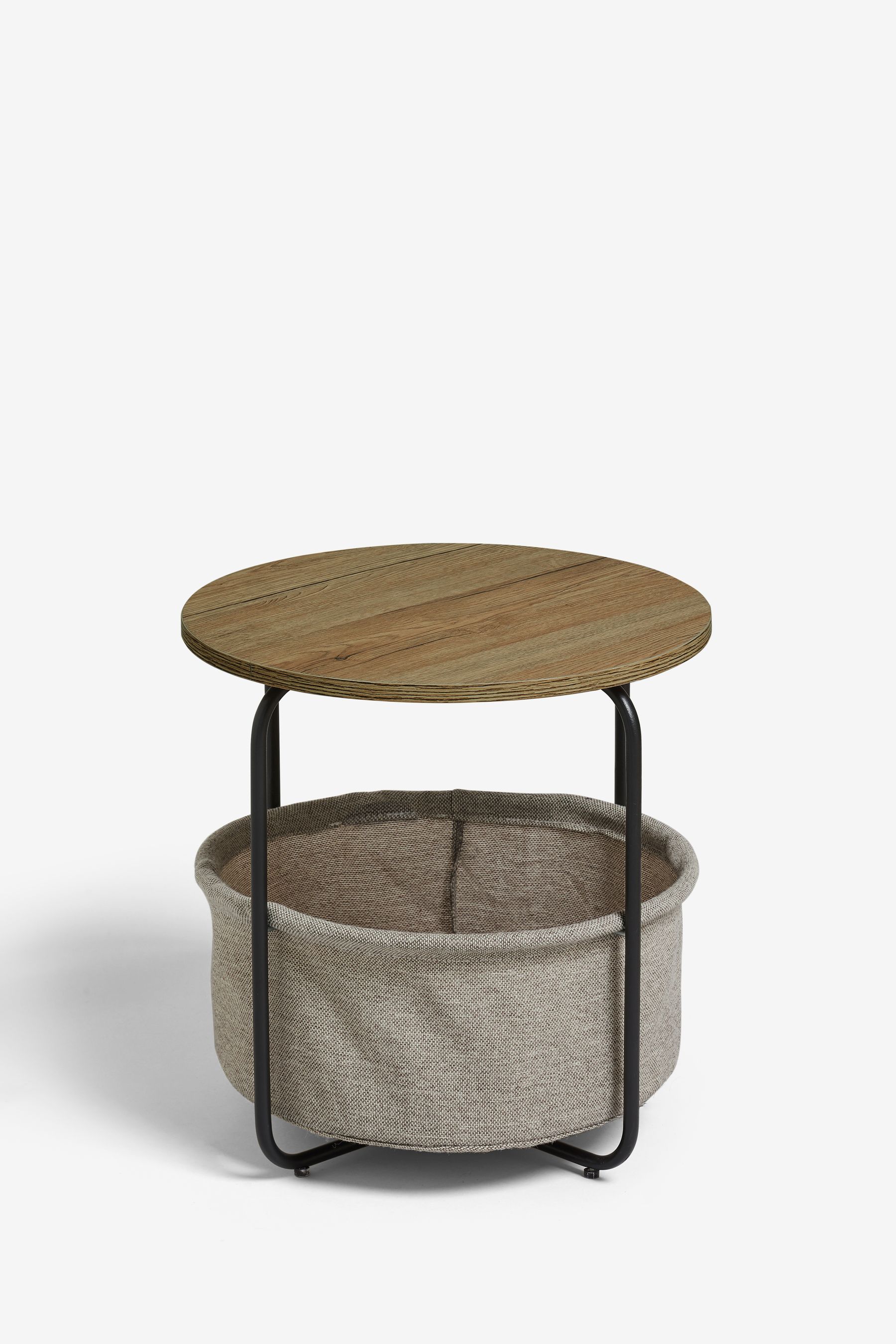 Buy Dark Fabric Side Table from Next Ireland