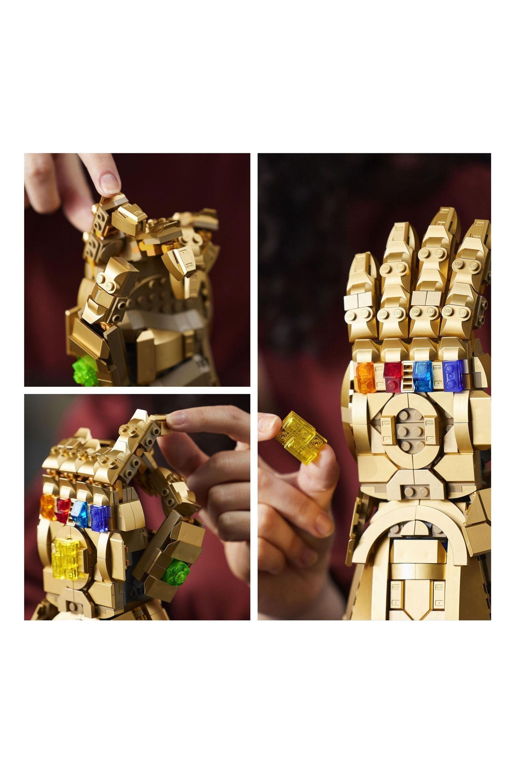 Buy LEGO Marvel Infinity Gauntlet Thanos Set for Adults 76191 from the ...
