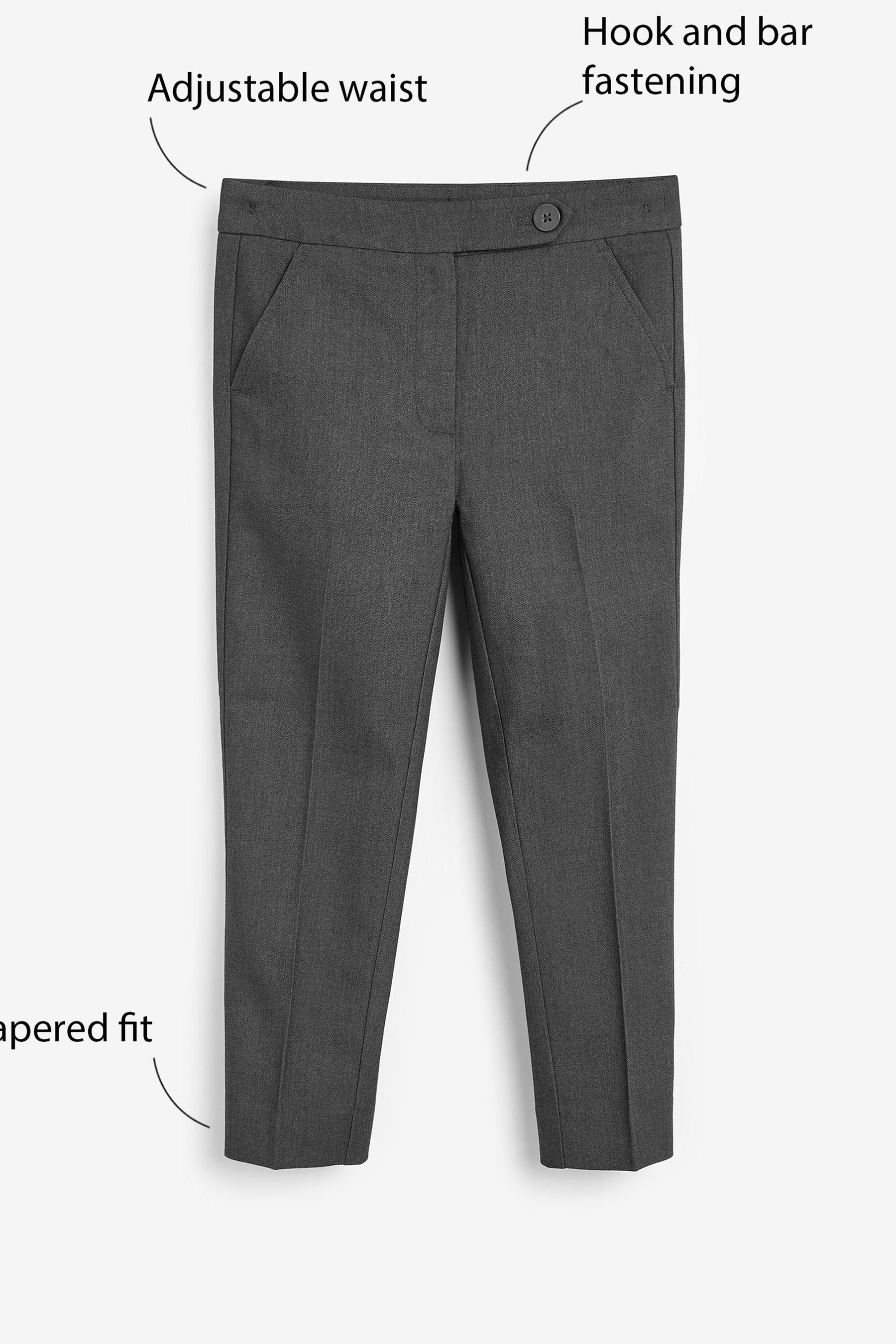 Buy Plain Front School Trousers (3-17yrs) from the Next UK online shop