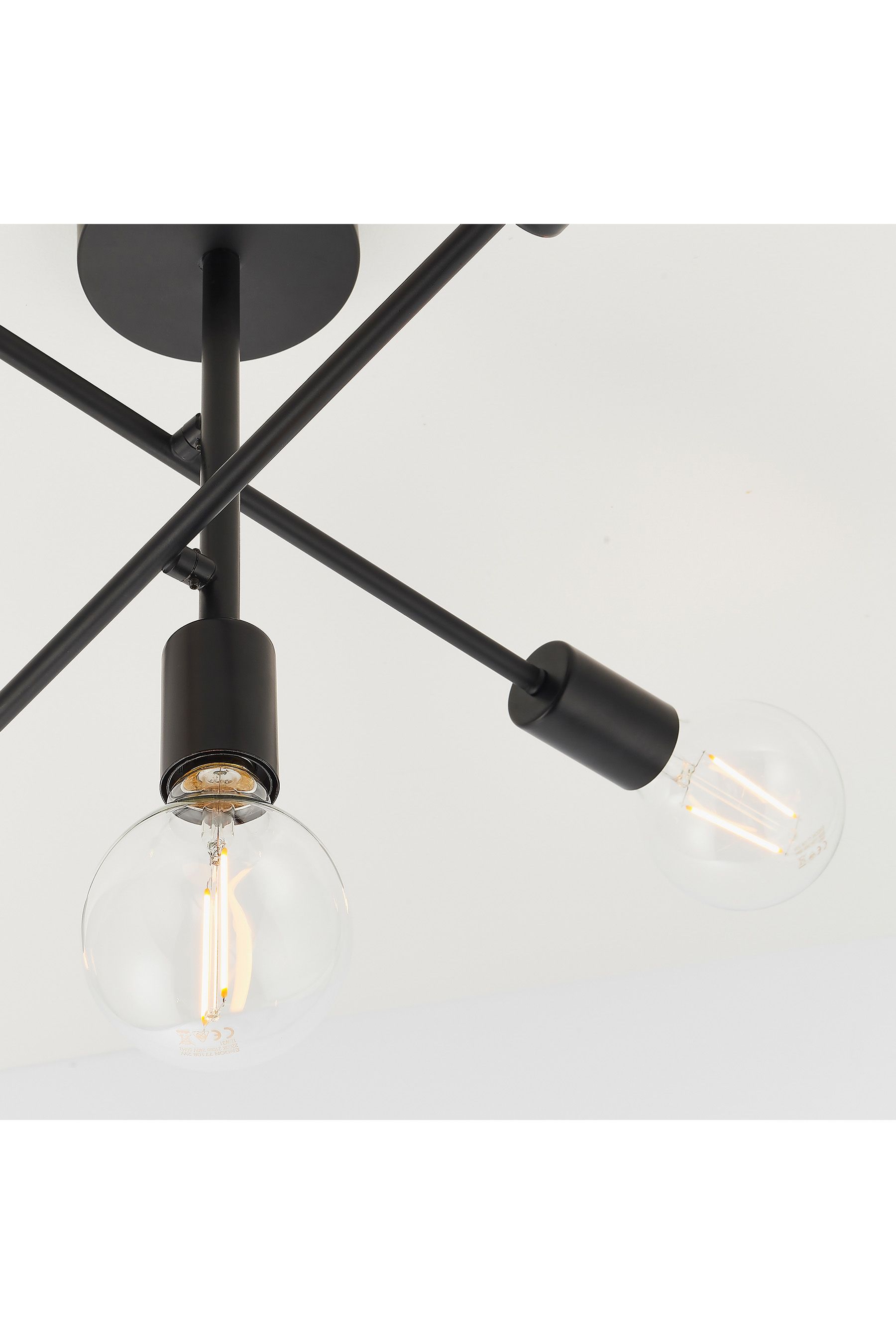 Buy Gallery Home Black Industrial 5 Bulb Ceiling Light from the Next UK ...