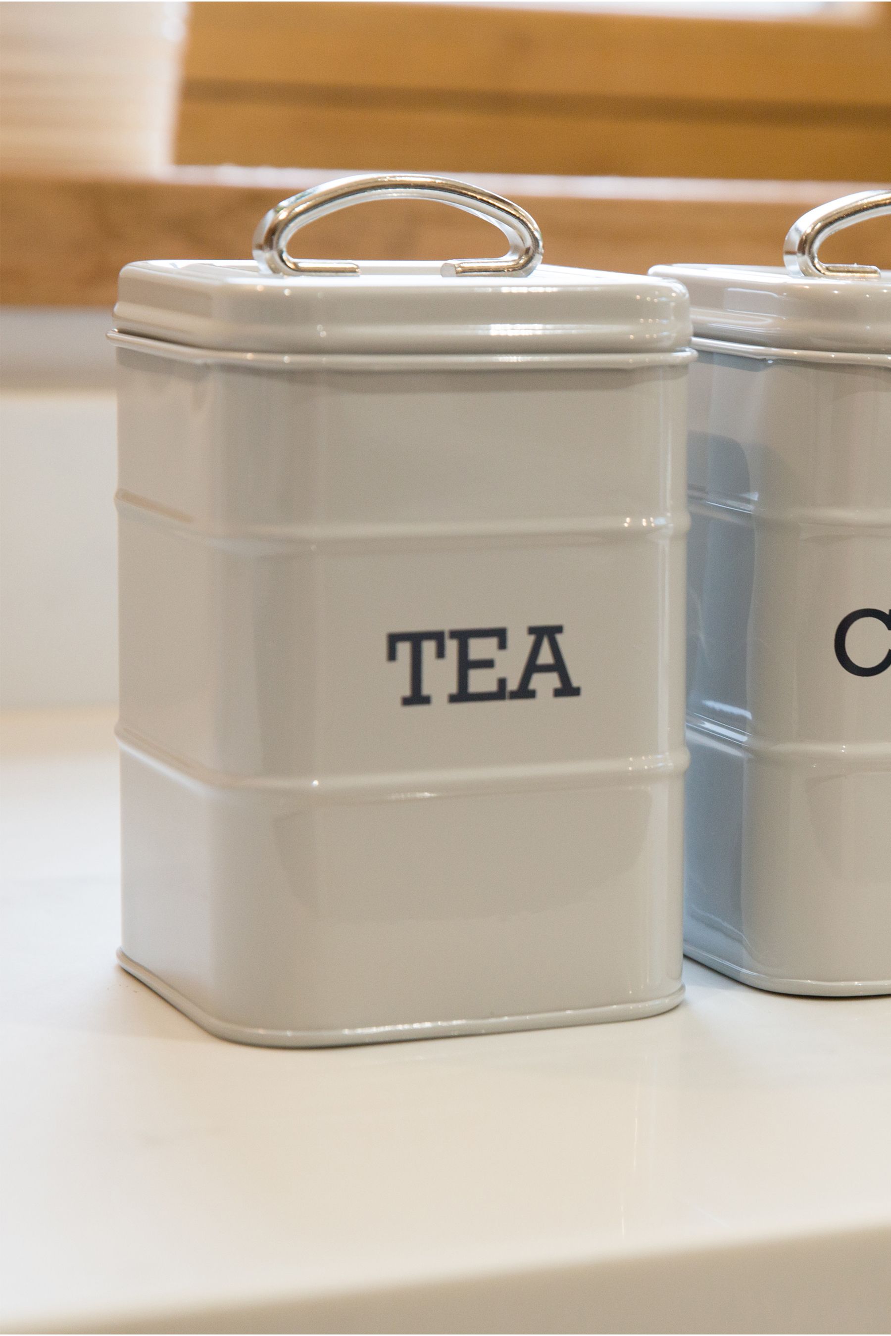 Buy Grey Tea Canister from the Next UK online shop