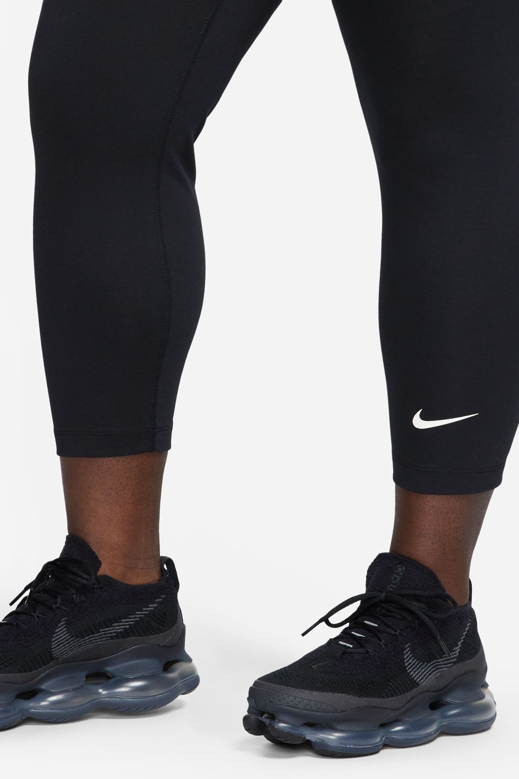 Buy Nike Black Curve High Rise 7/8 Leggings from the Next UK online shop