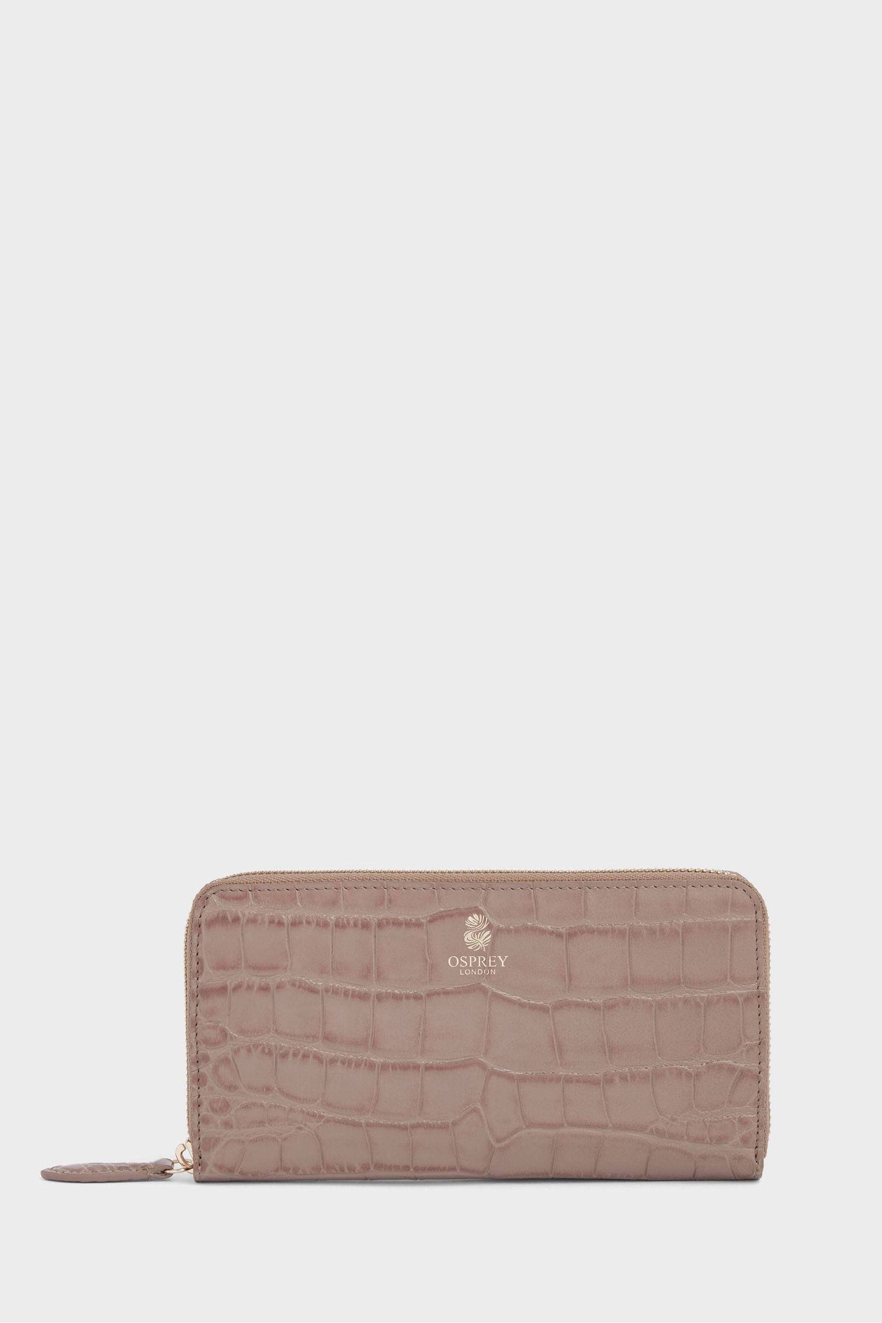 Buy OSPREY LONDON Wentworth Italian Leather Large Zip Purse from Next Japan