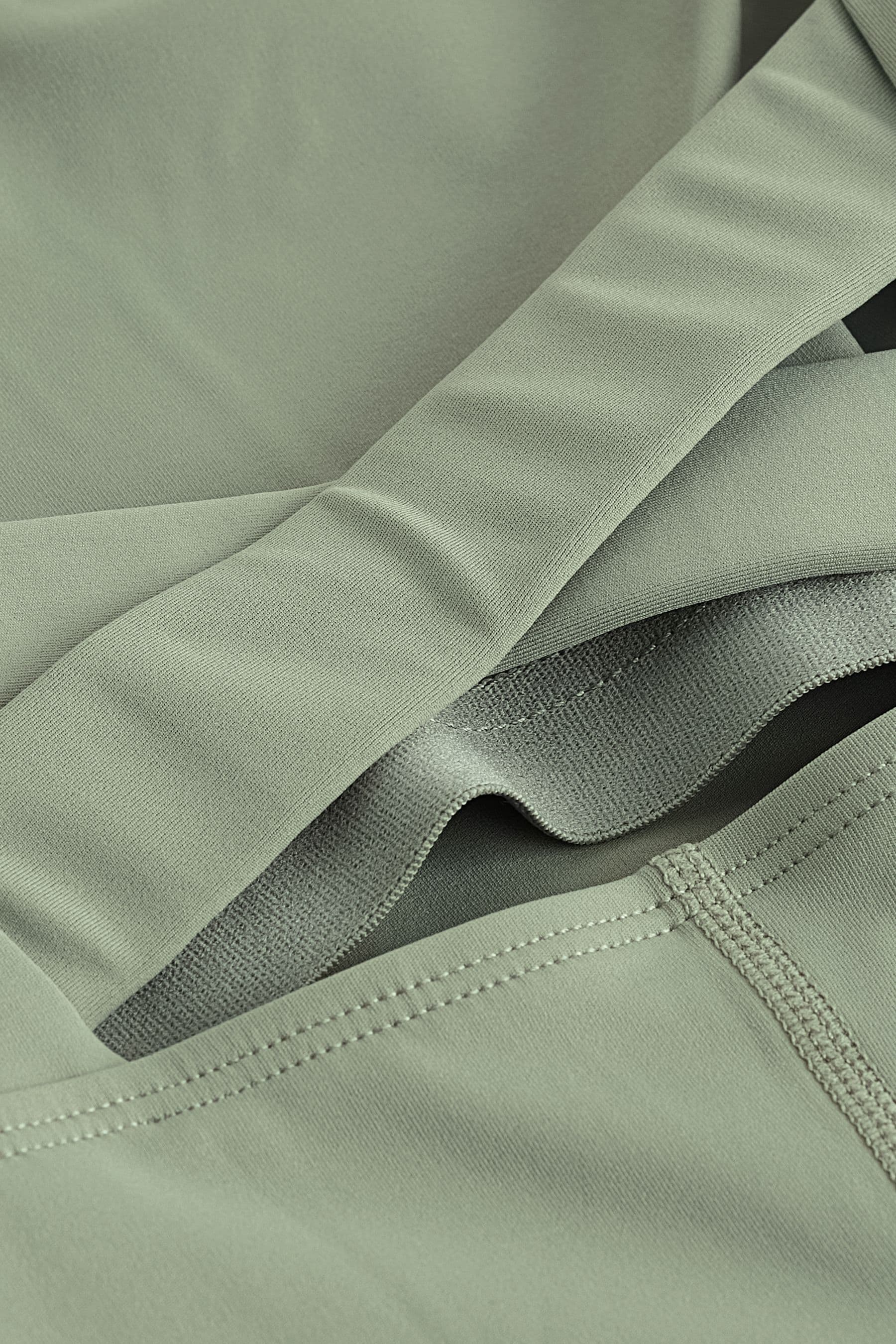 Buy self. Khaki Green Strappy Short Length Unitard Bodies from the Next ...