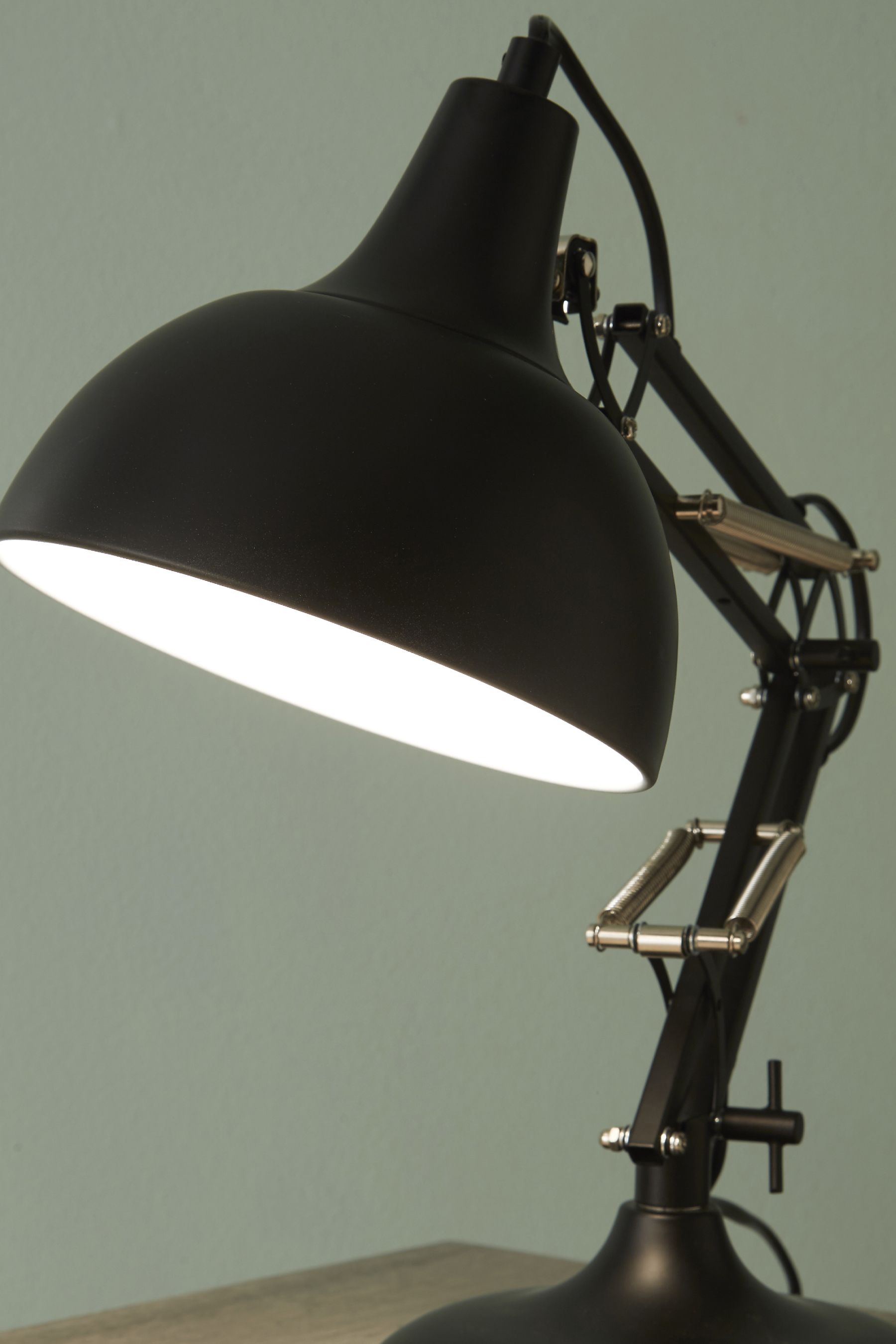 Buy Pacific Black Task Table Lamp from the Next UK online shop