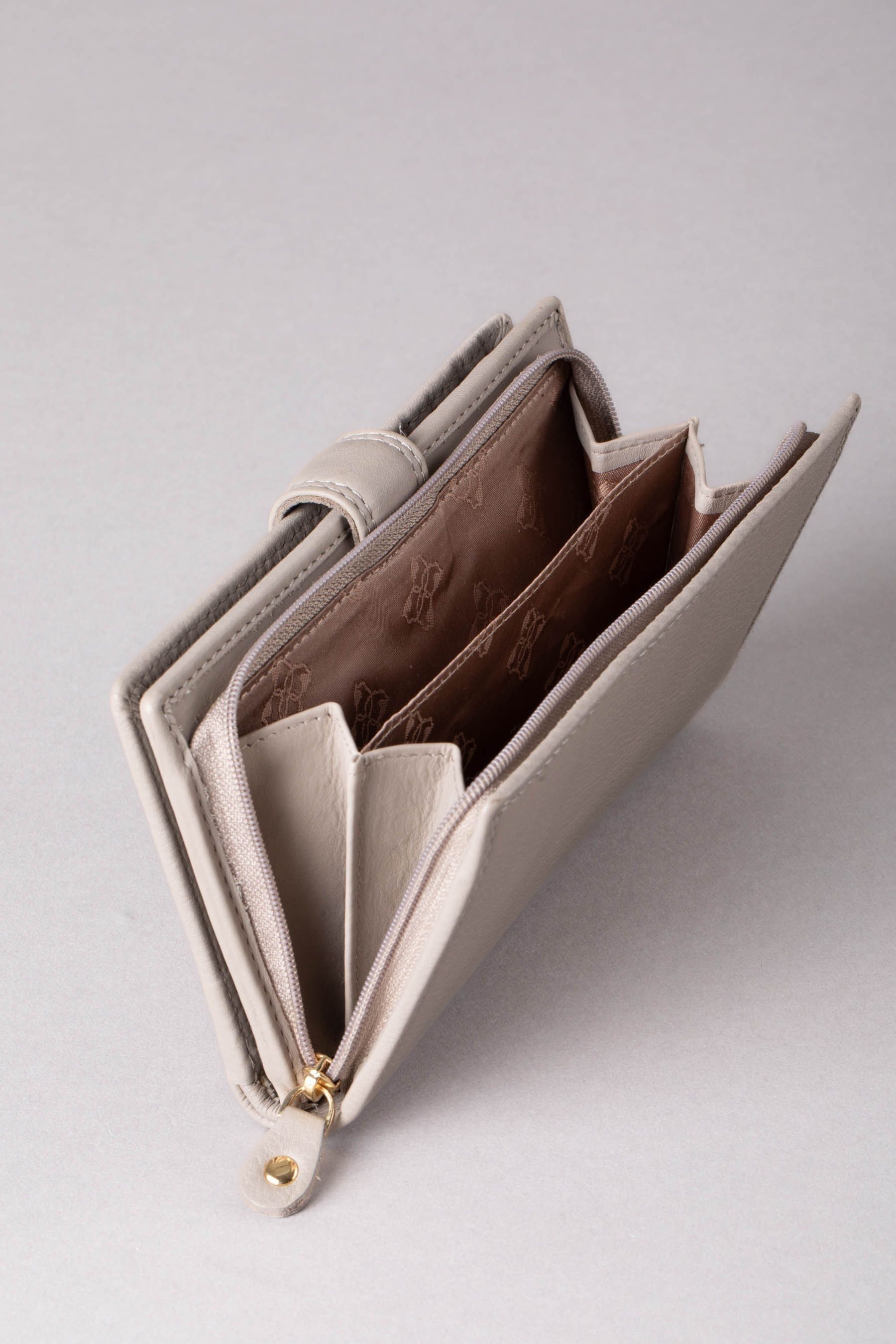 Buy Lakeland Leather Medium Leather Tab Purse from Next USA