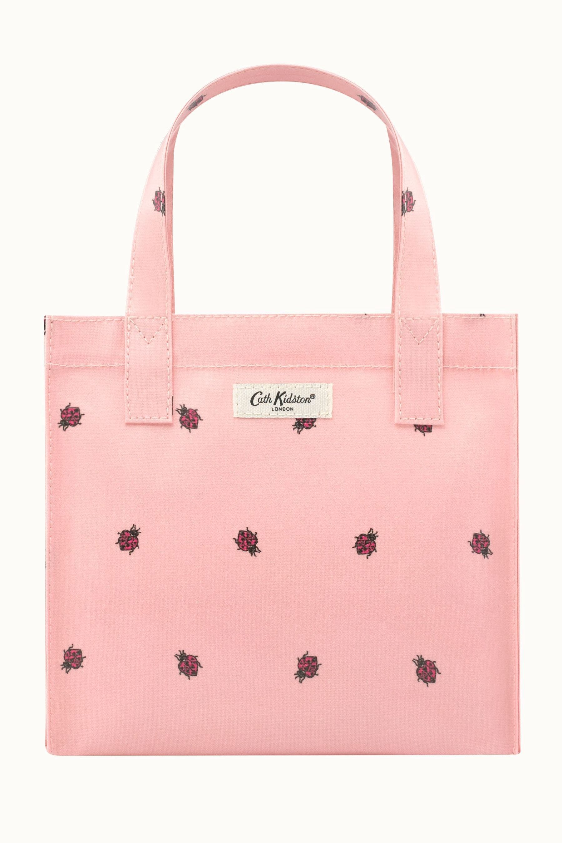 Buy Cath Kidston Pink Ladybird Print Cath Kidston Small Coated Book Bag ...