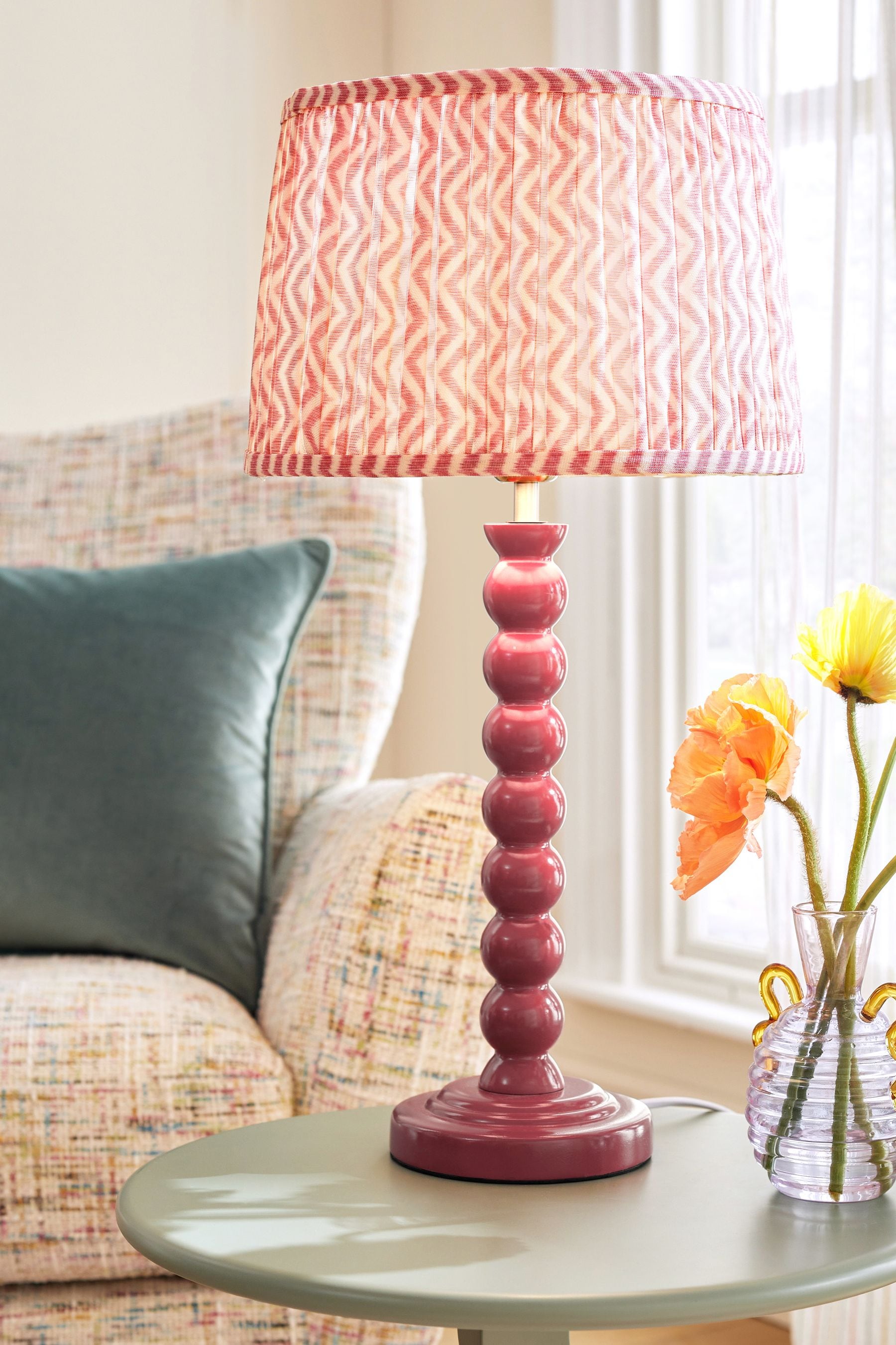 Buy Pink Bobbin Table Lamp from the Next UK online shop