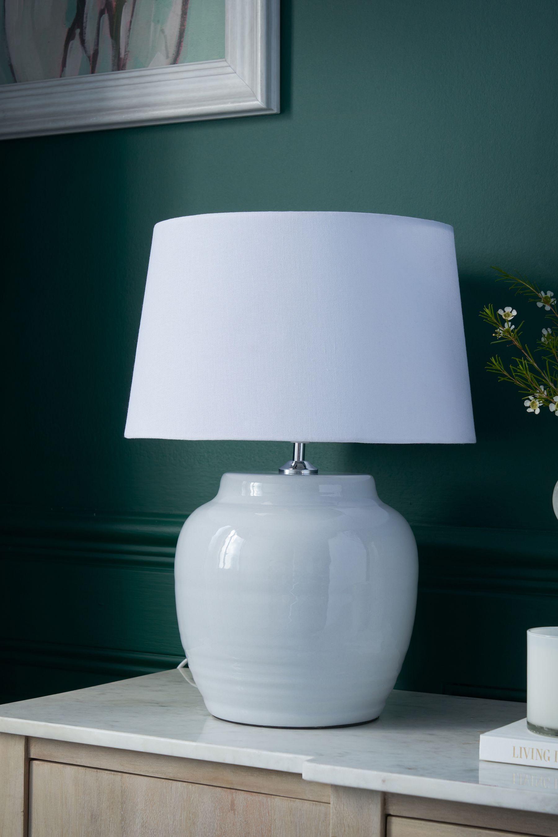 Buy Grey Kemble Table Lamp from the Next UK online shop