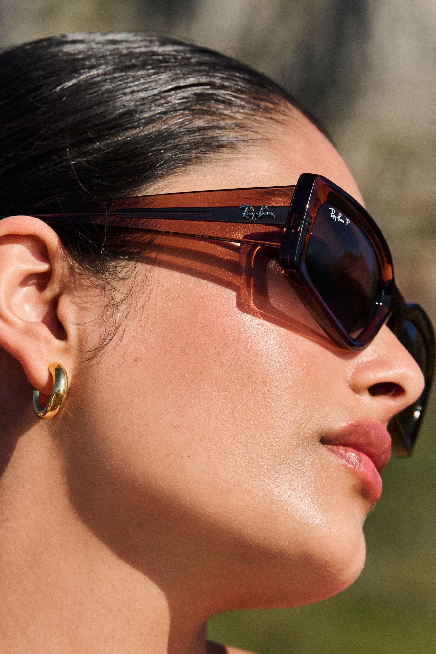 Buy Ray-Ban Kiliane Brown Sunglasses from the Next UK online shop